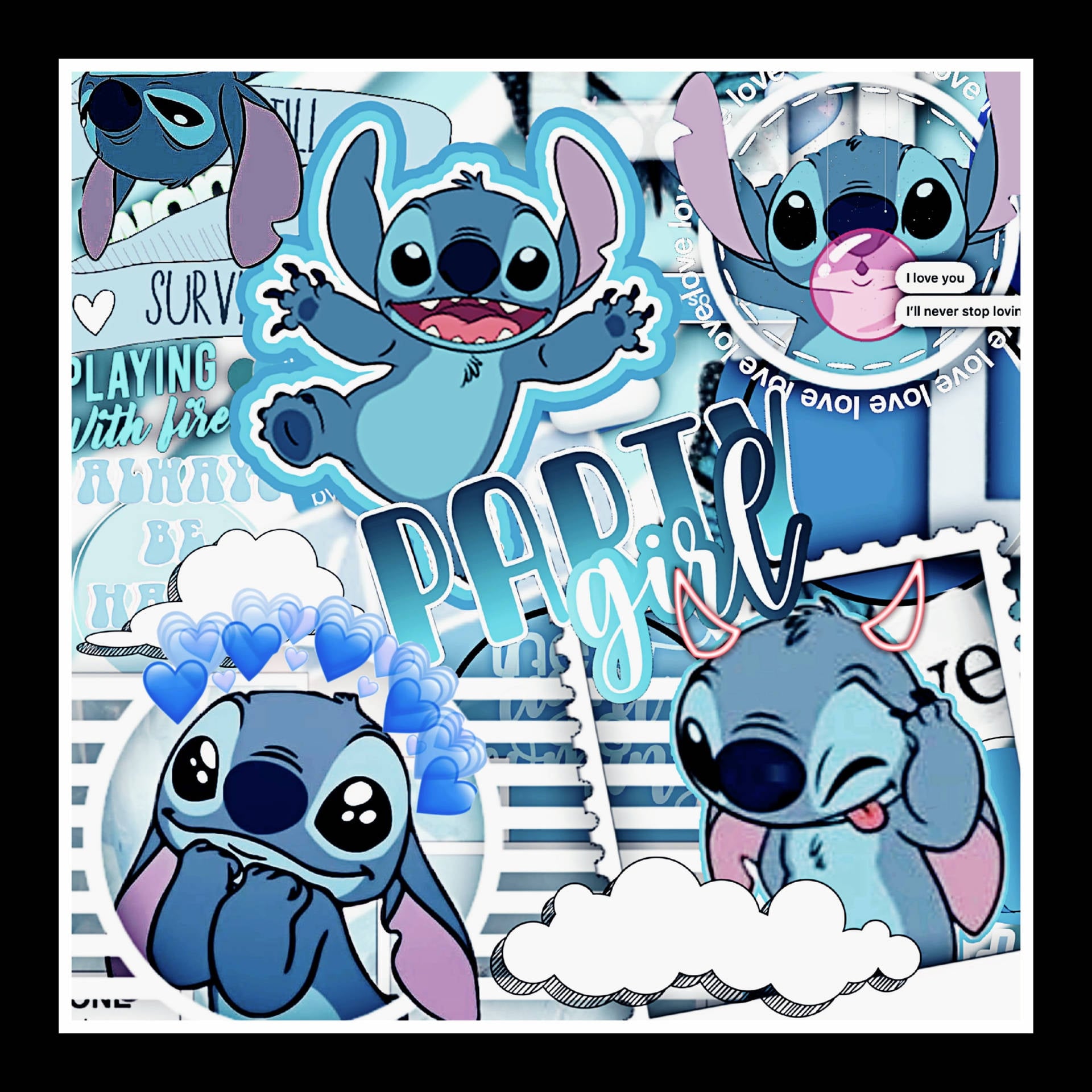 Funny Stitch Collage Wallpapers - Wallpaper Cave