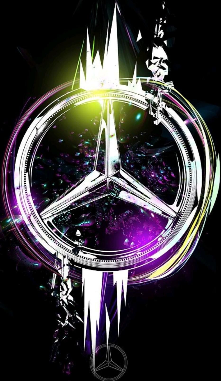 Neon Mercedes Wallpapers - Wallpaper Cave