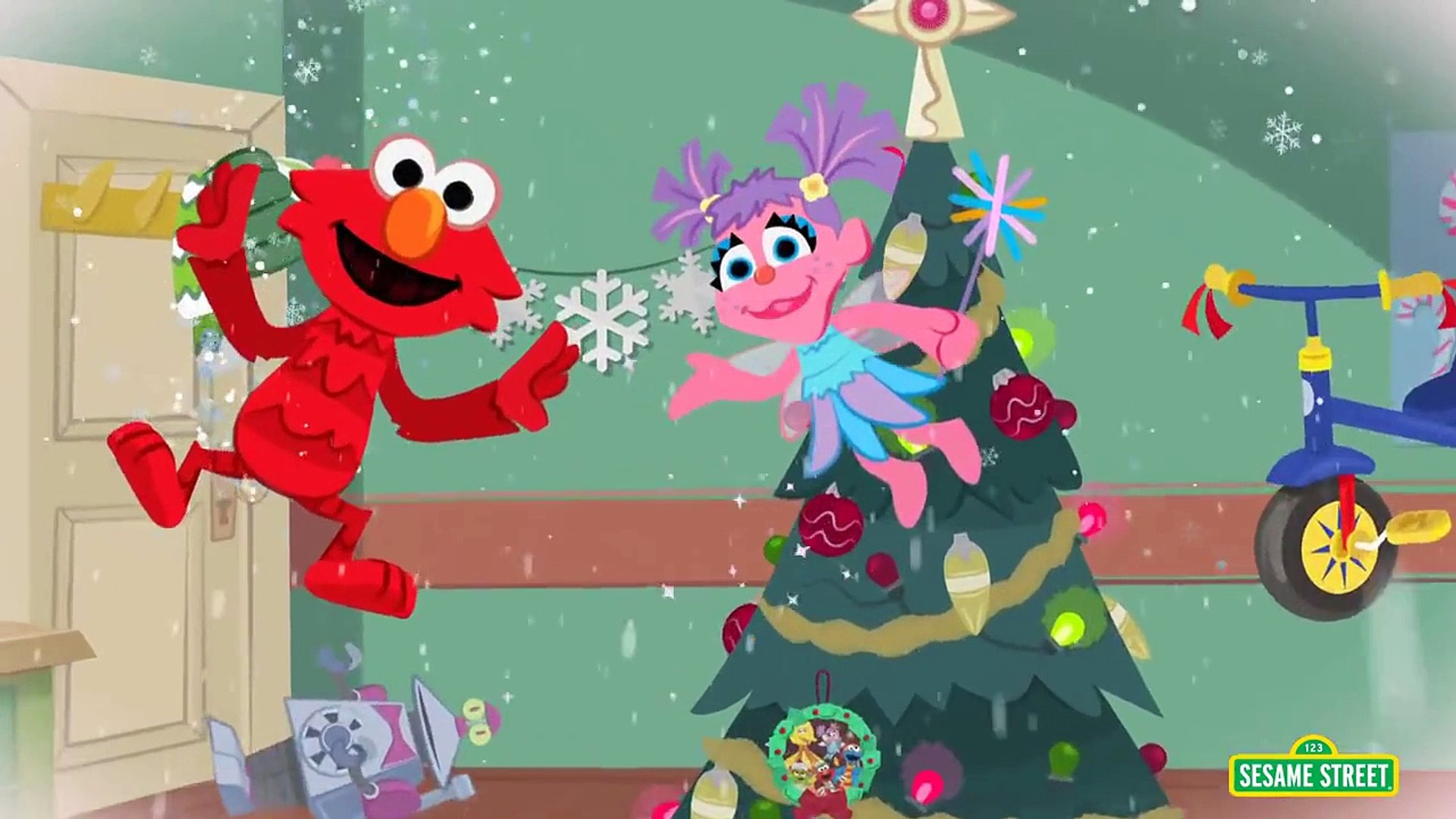 Sesame Street Christmas Wallpapers - Wallpaper Cave