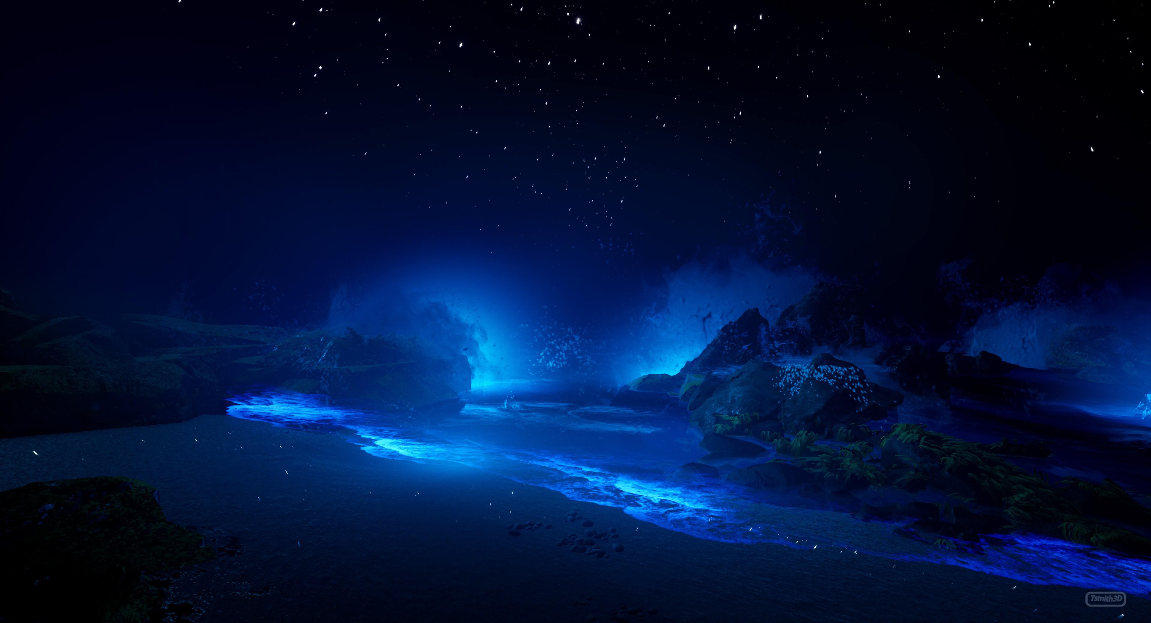 Glowing Ocean Wallpapers - Wallpaper Cave