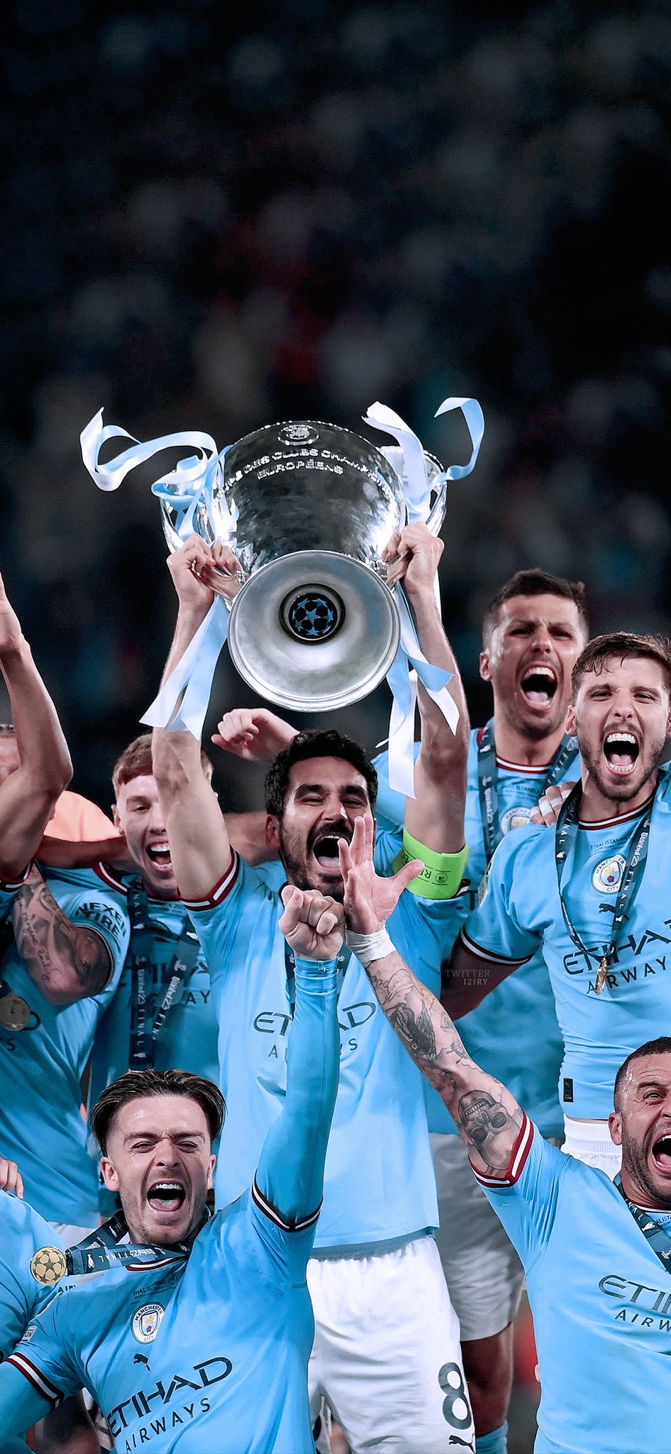 Man City UCL Winners Wallpapers - Wallpaper Cave