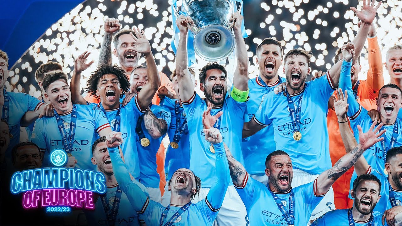 Man City UCL Winners Wallpapers - Wallpaper Cave