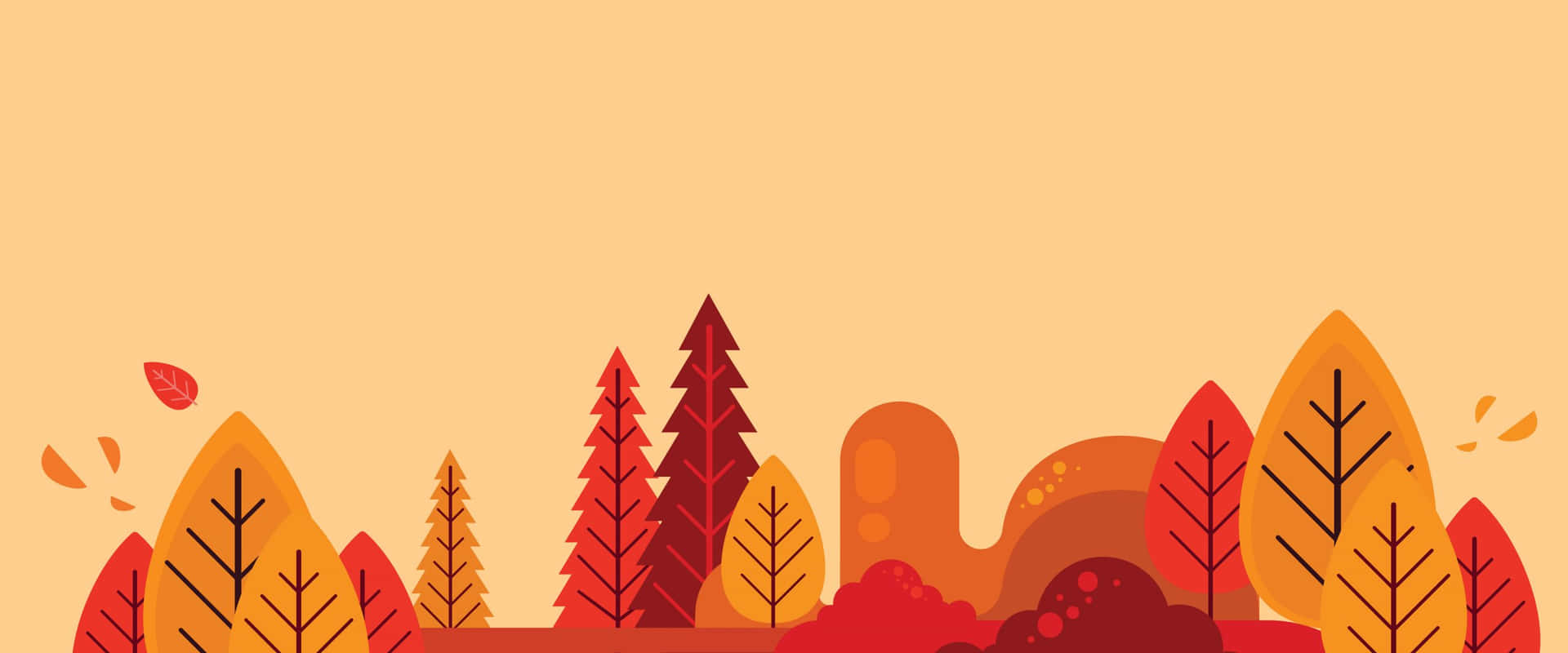 Desktop Autumn Minimalist Wallpapers - Wallpaper Cave