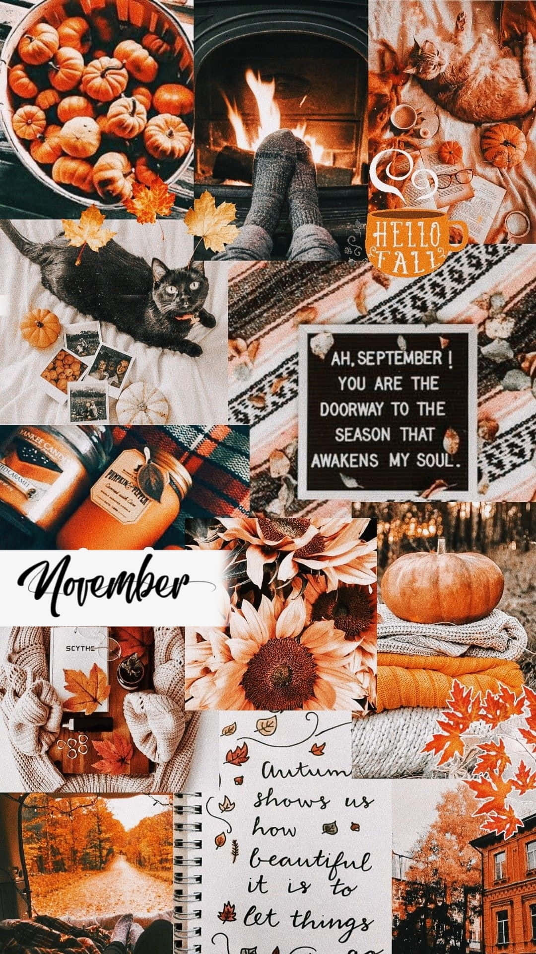 November Collage Wallpapers - Wallpaper Cave