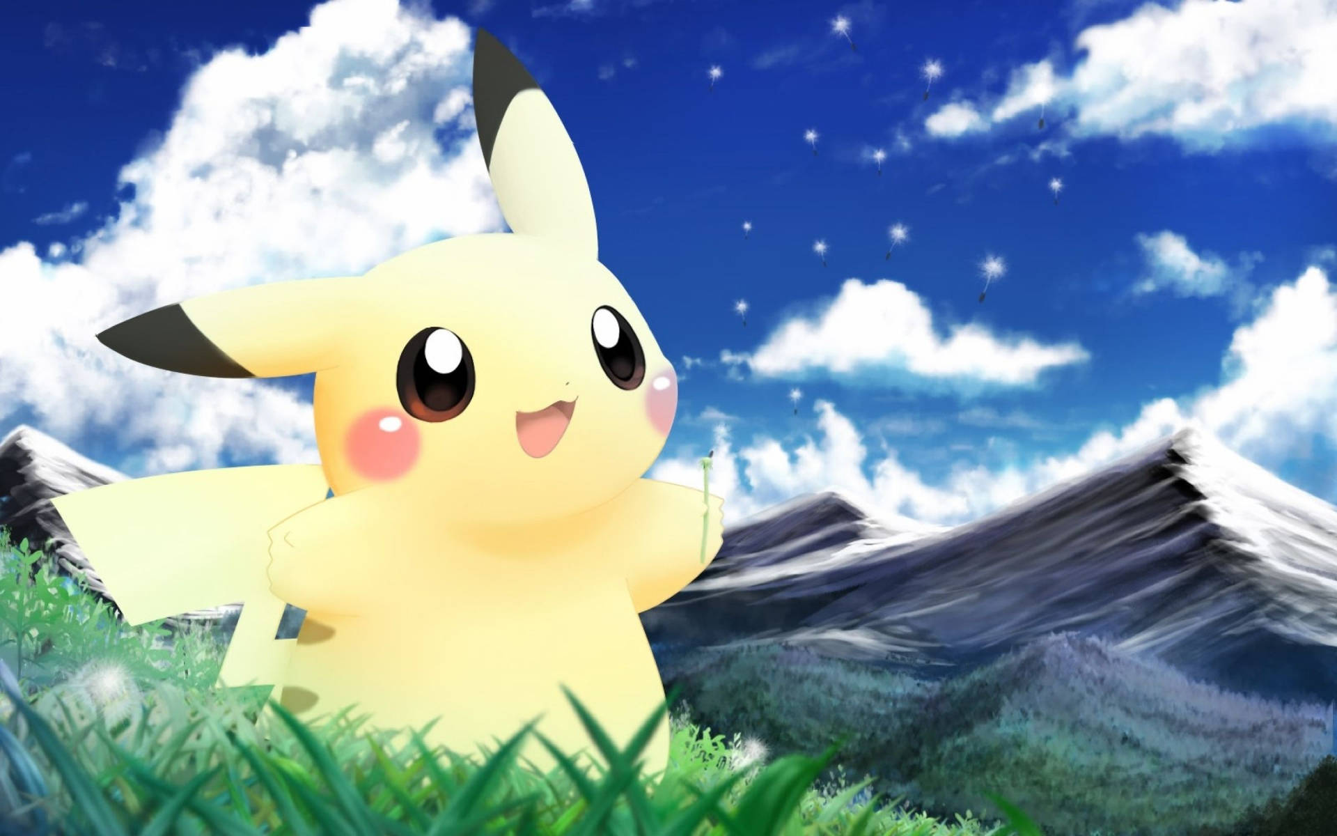 Pokemon Pokemon Characters With Nature Background