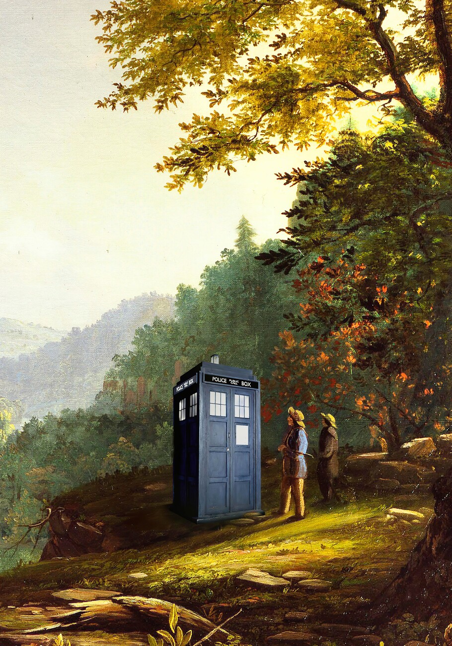 Doctor Who Tardis Art Wallpapers - Wallpaper Cave