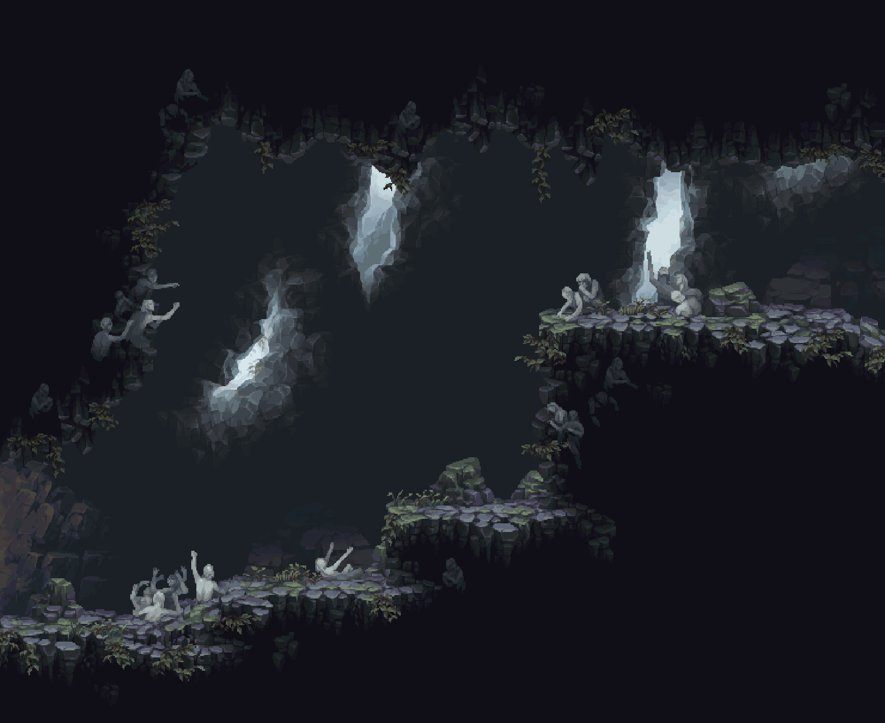 Pixel Cave Wallpapers - Wallpaper Cave