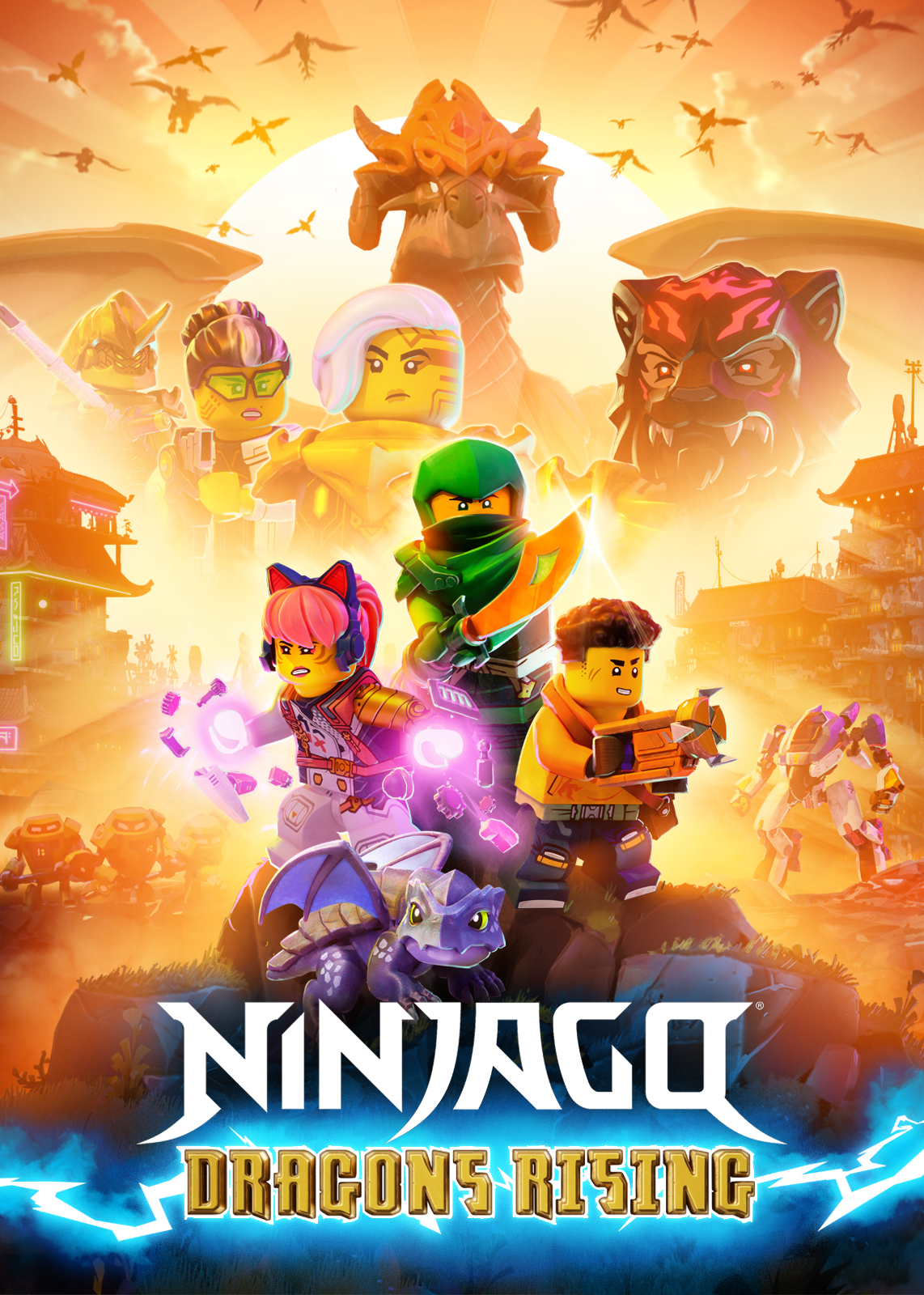 Ninjago: Dragons Rising Wallpapers - Wallpaper Cave