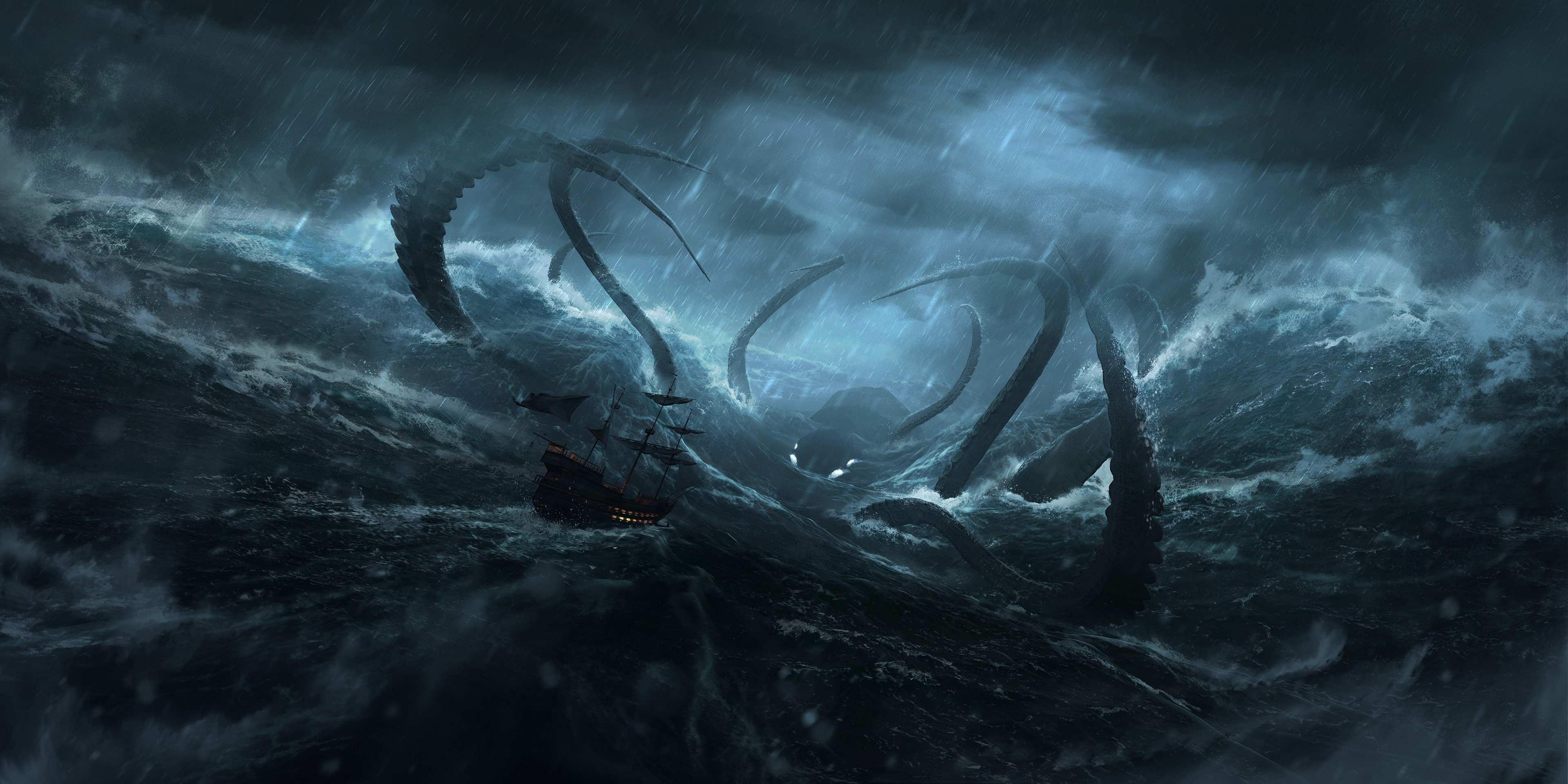 Sea Monster 4k Wallpapers - Wallpaper Cave