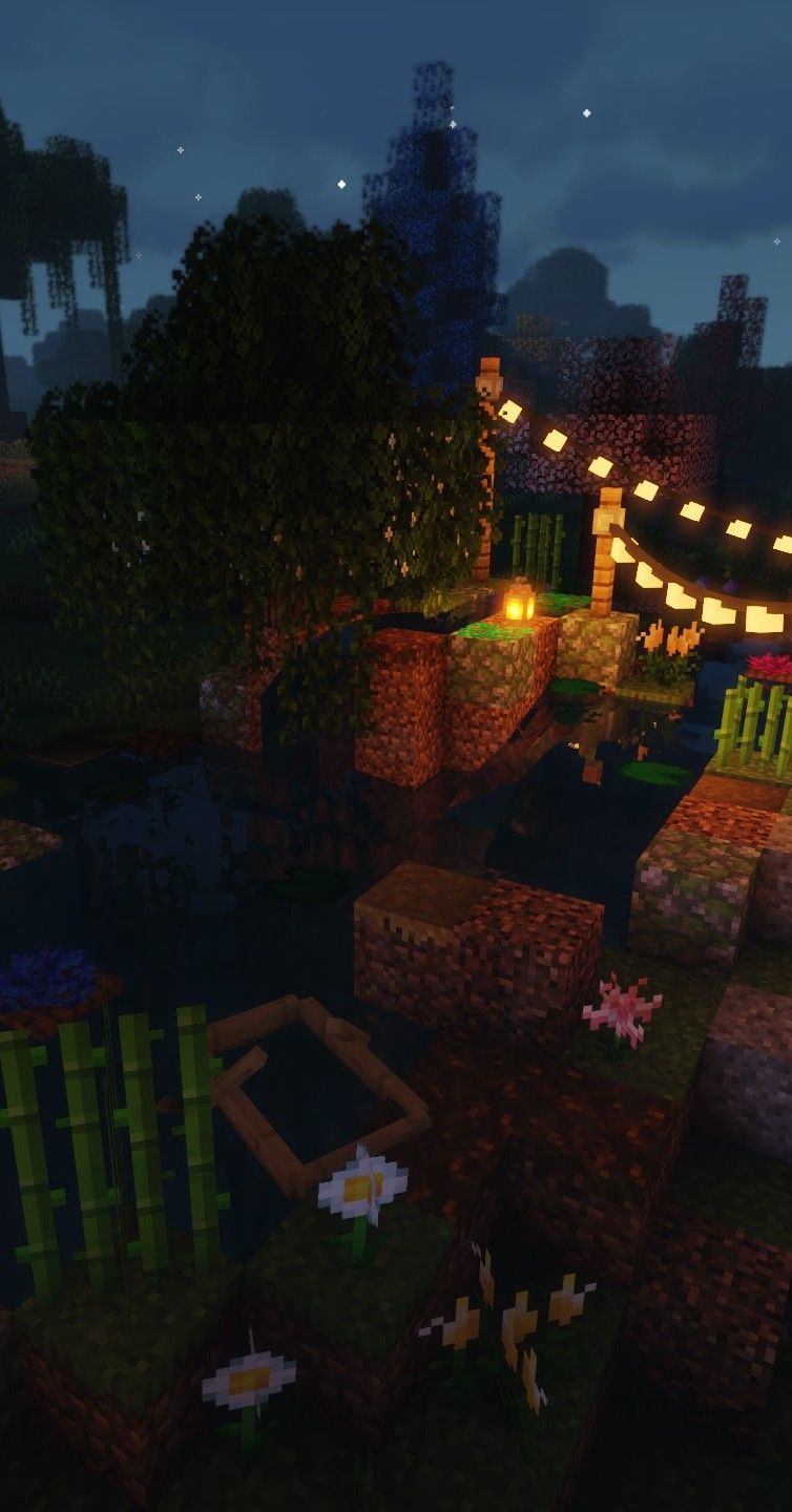 Minecraft Night iPhone HD Wallpapers - Wallpaper Cave