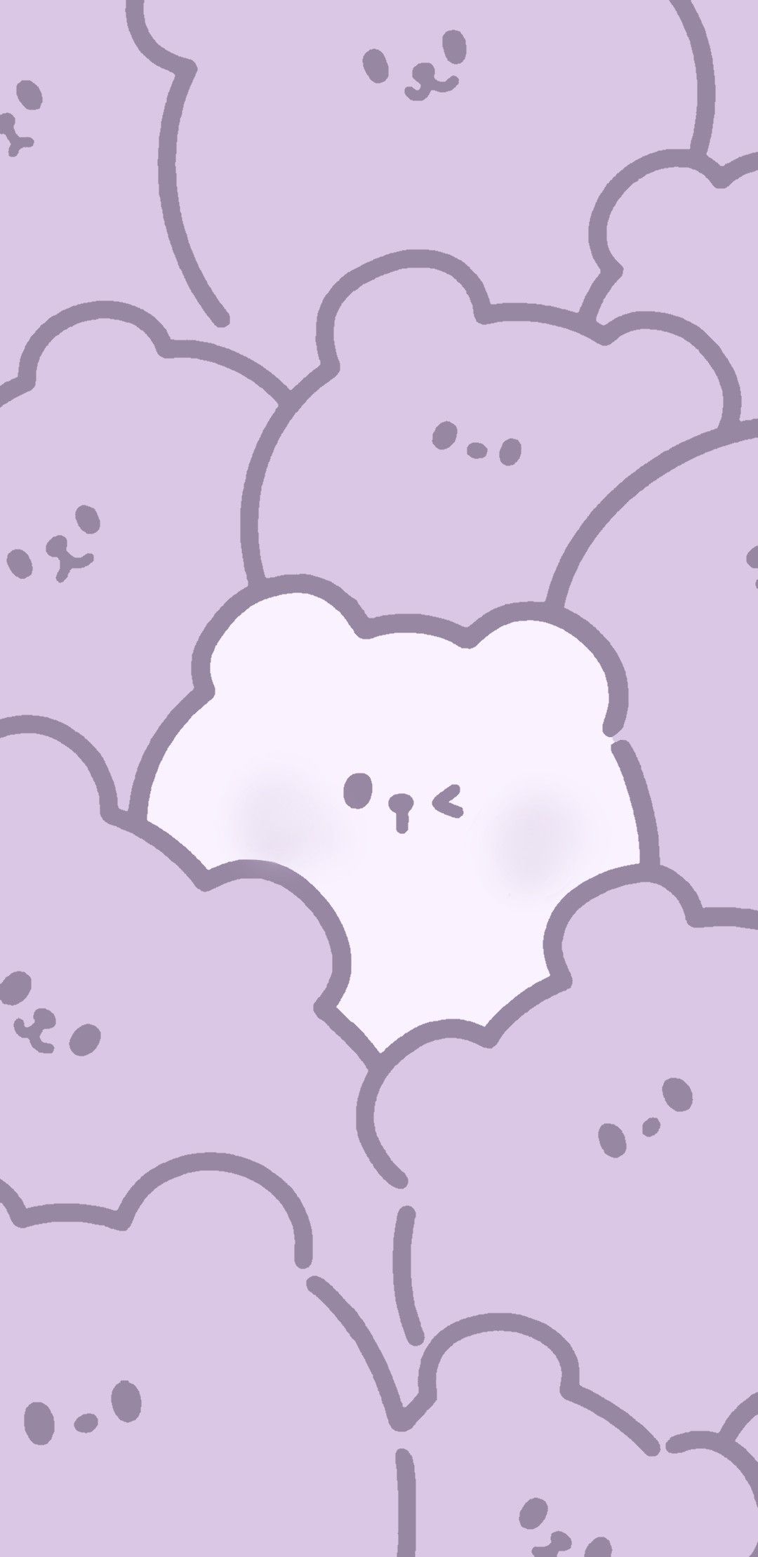 Purple Cute Kawaii Wallpapers - Wallpaper Cave