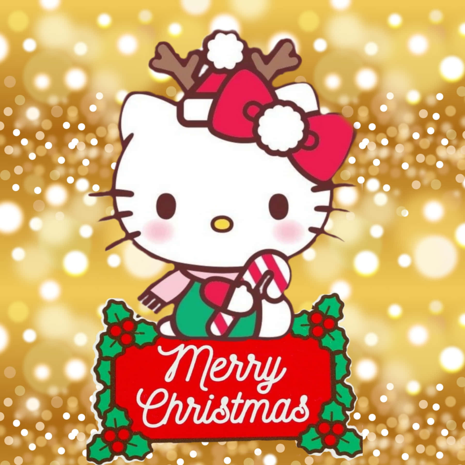 Hello Kitty Christmas Tree Wallpapers - Wallpaper Cave