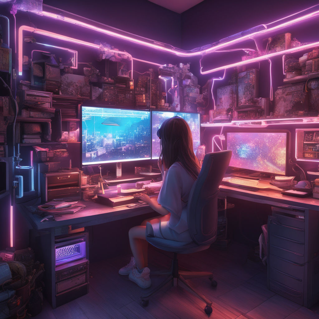 Anime Gaming Room Wallpapers - Wallpaper Cave