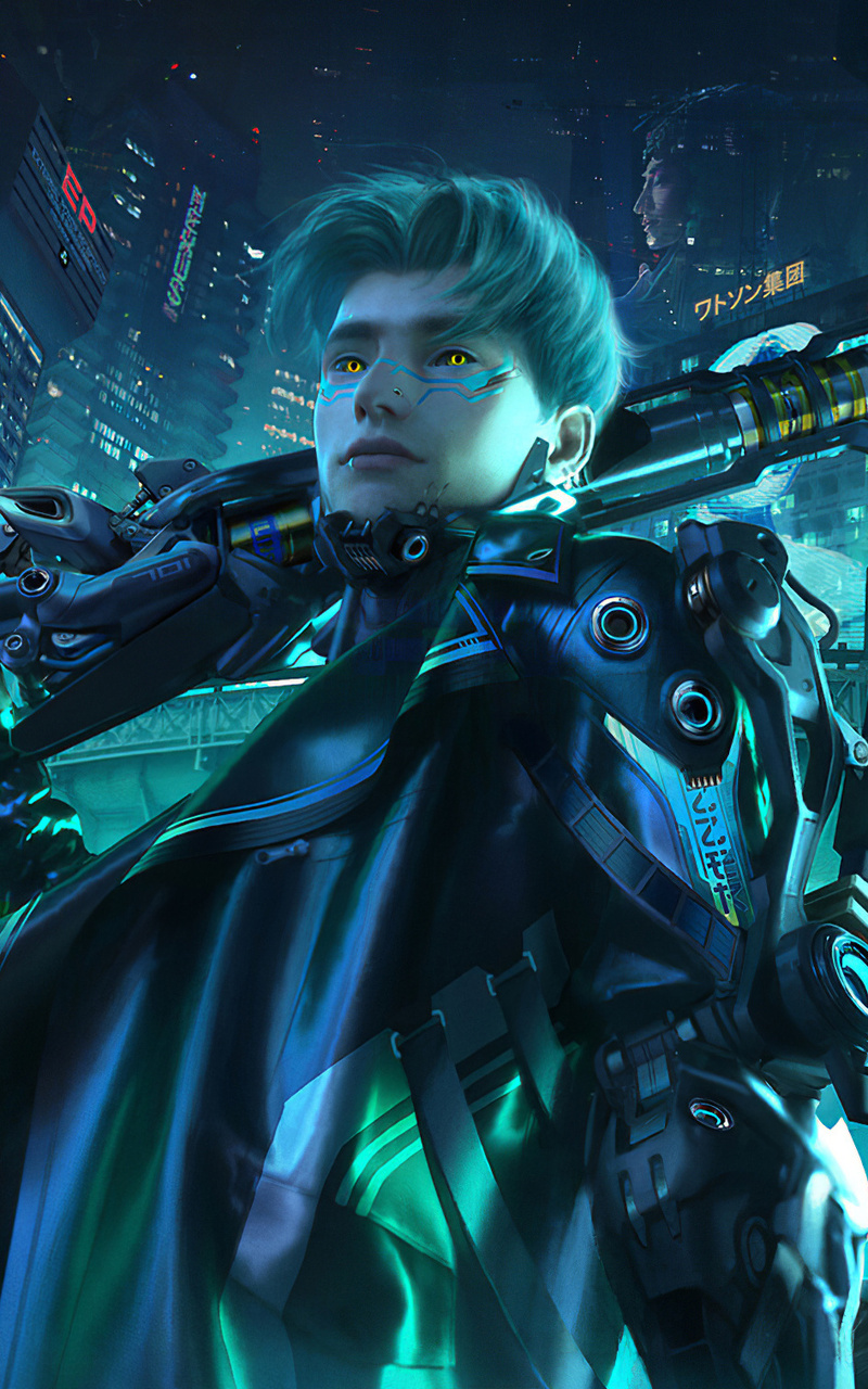 Cyberpunk Man Wallpapers - Wallpaper Cave