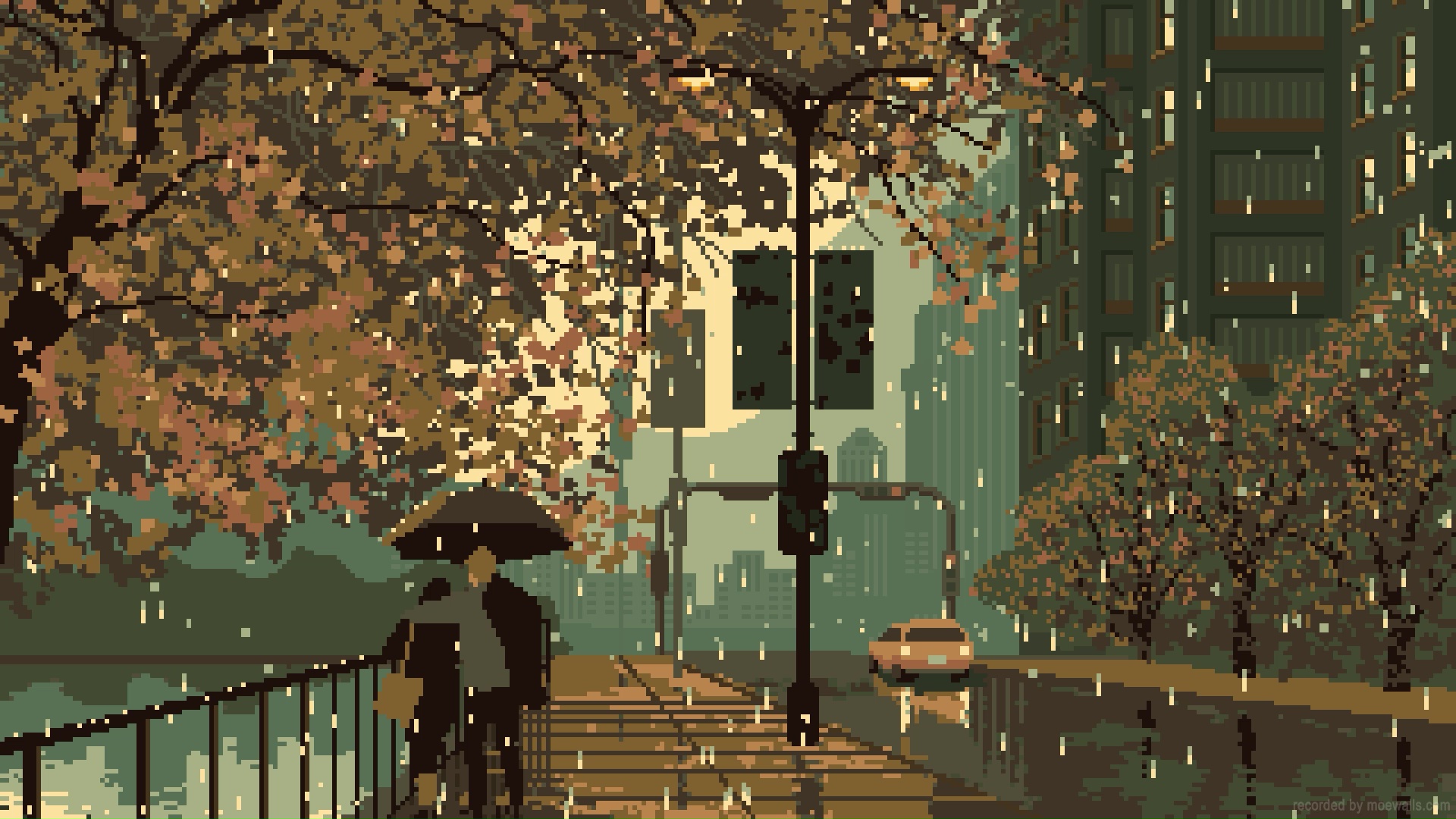 Autumn Pixel Japan Wallpapers - Wallpaper Cave