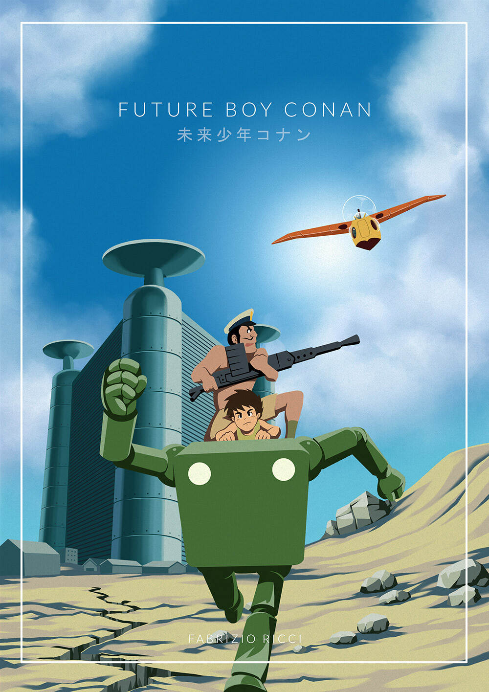 Future Boy Conan Wallpapers - Wallpaper Cave