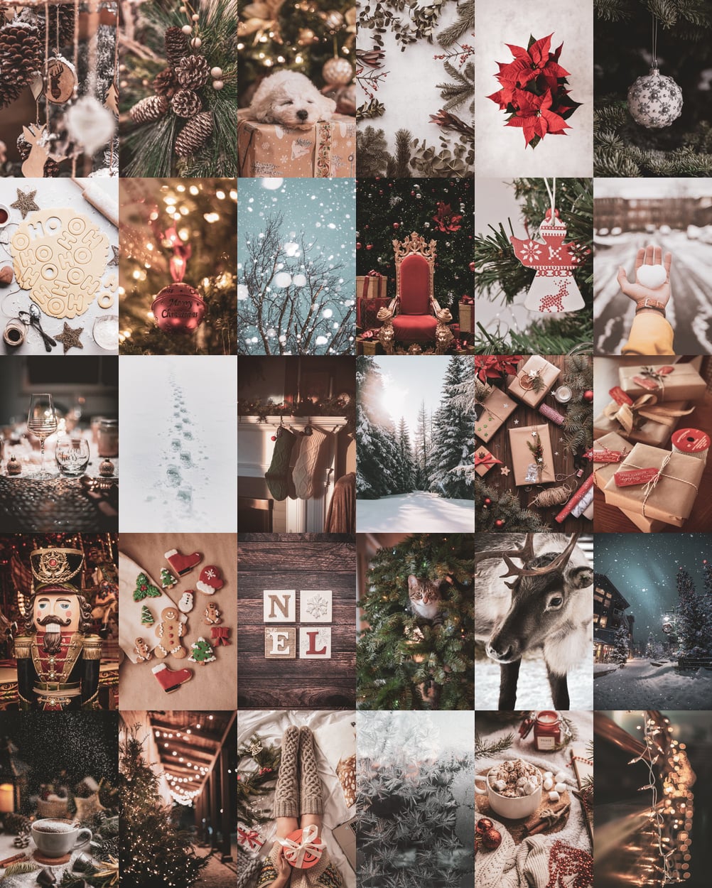 Christmas iPhone Collage Wallpapers - Wallpaper Cave