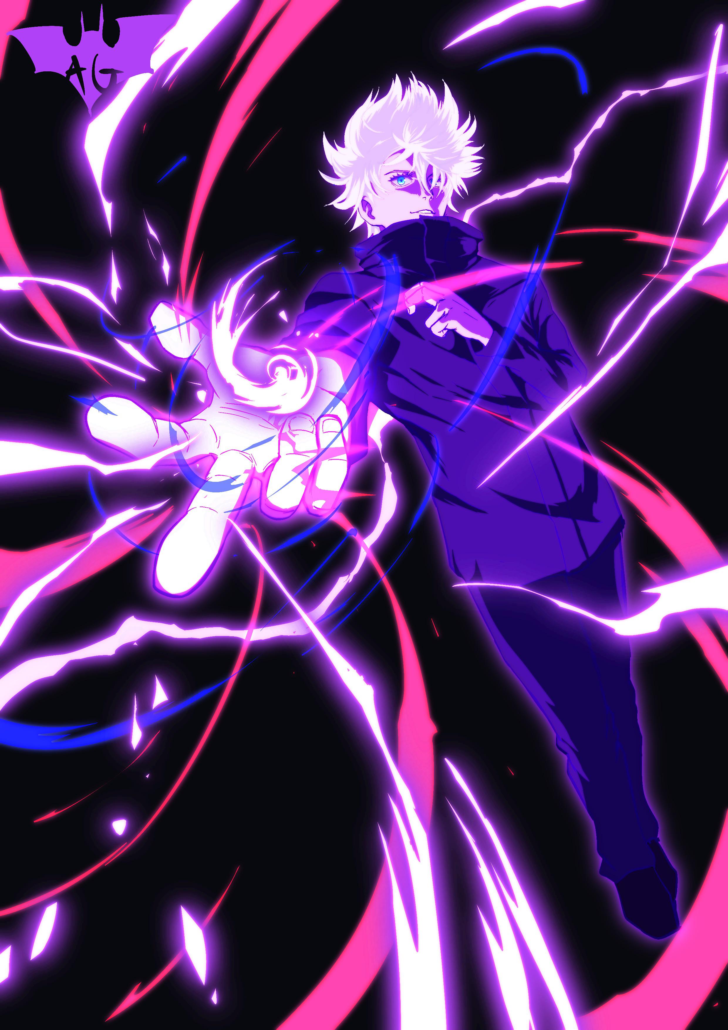 Jujutsu Kaisen Purple Wallpapers - Wallpaper Cave