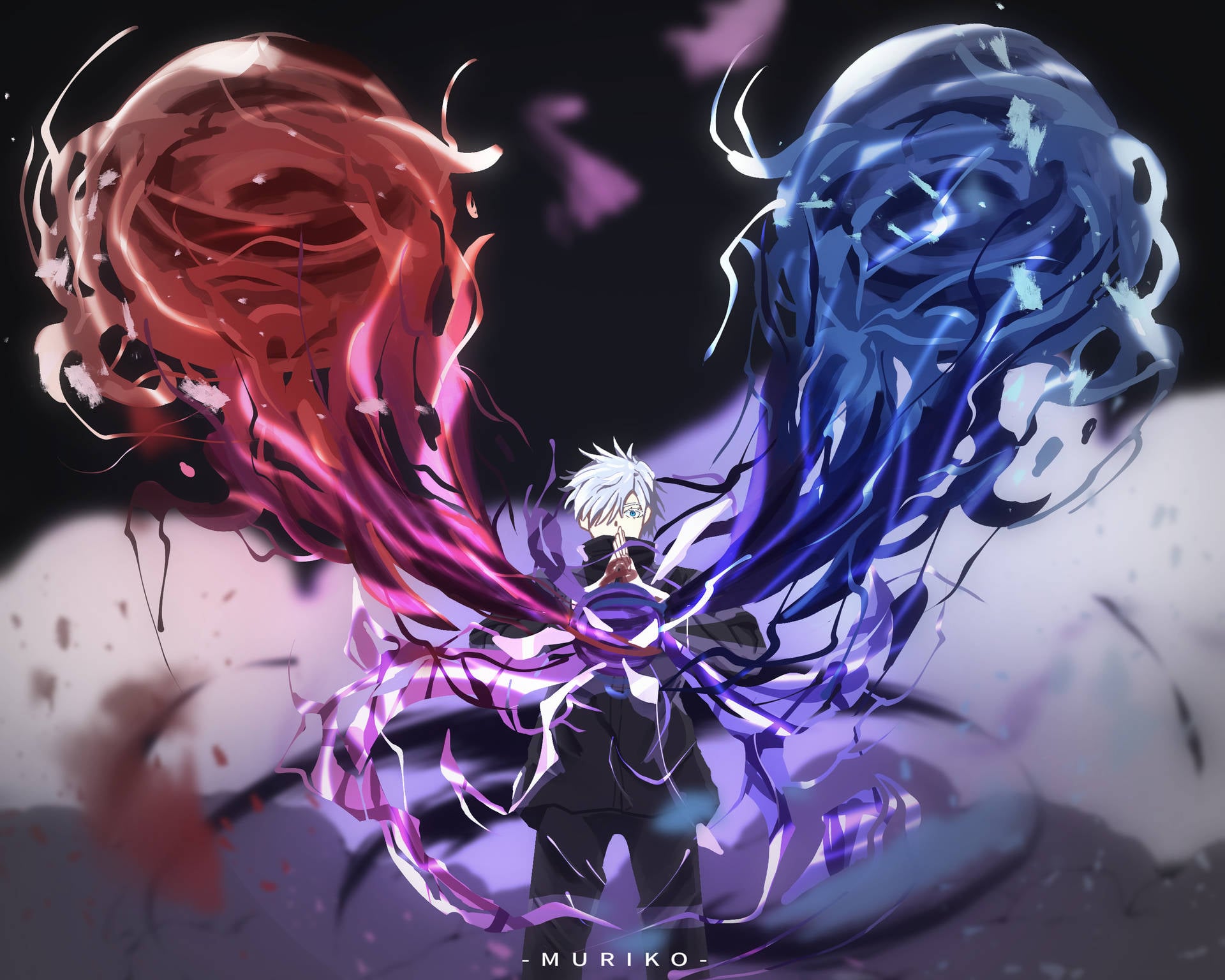 Purple Gojo Wallpapers - Wallpaper Cave