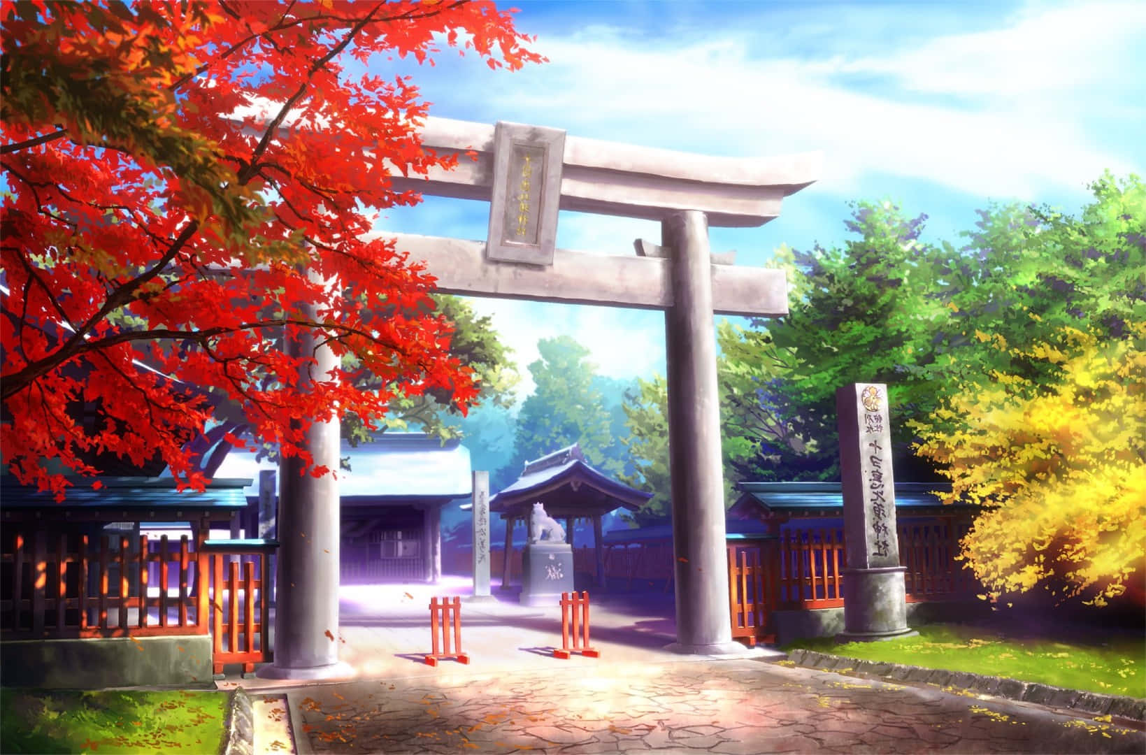 Shrine Anime Wallpapers - Wallpaper Cave