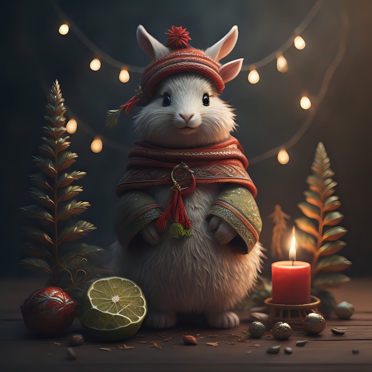 Rabbit Christmas Wallpapers - Wallpaper Cave