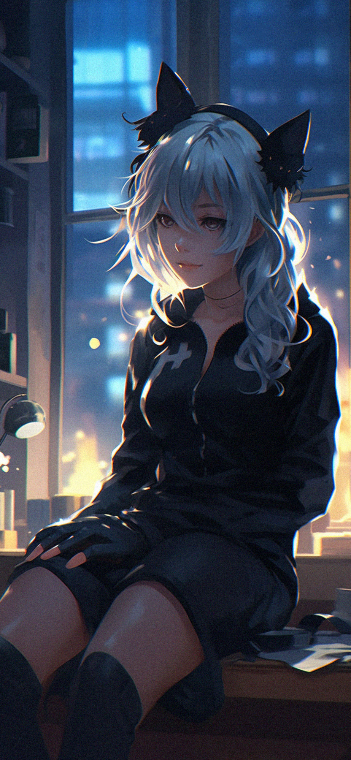 Simple Anime Girl Wallpapers - Wallpaper Cave