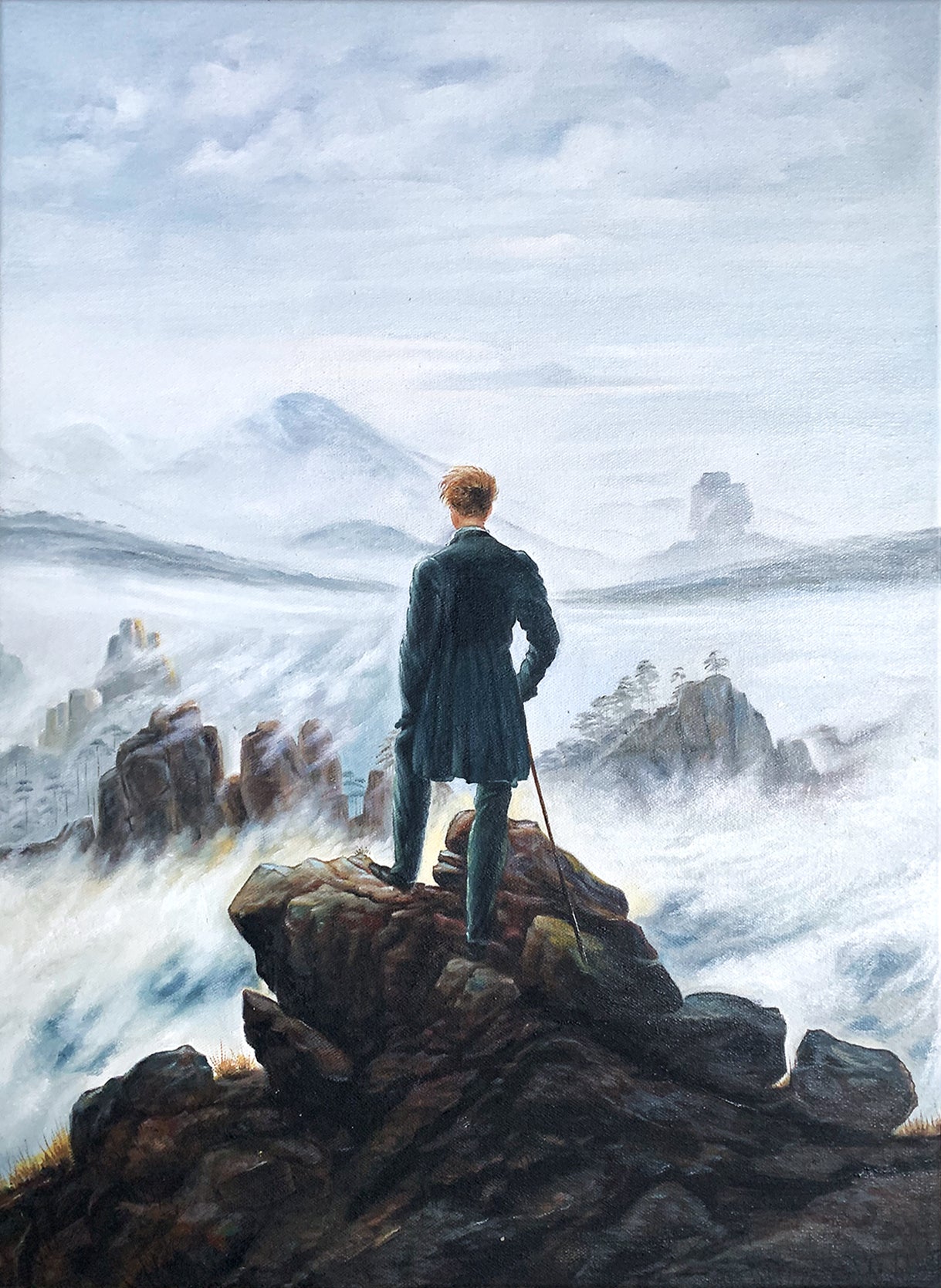 Wanderer Above The Sea Of Fog Wallpapers - Wallpaper Cave