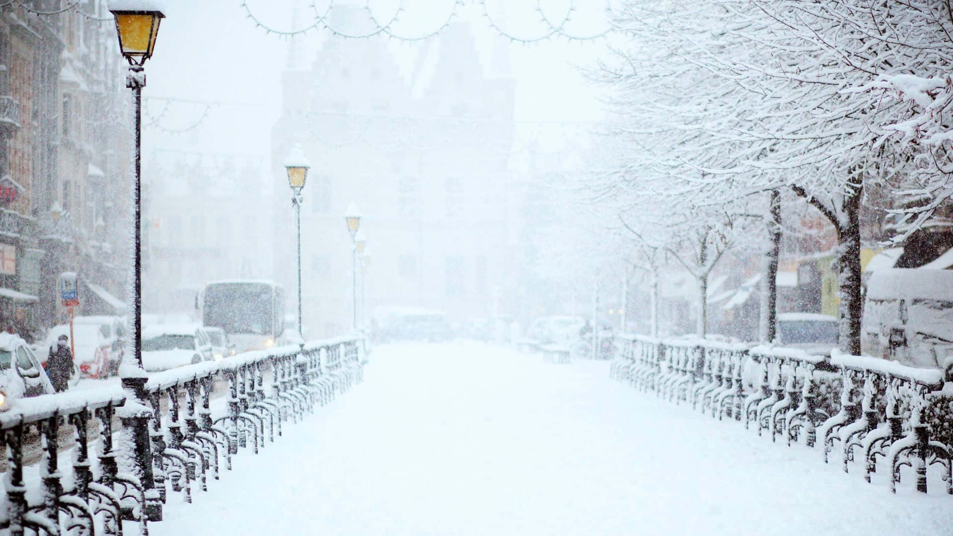 London Snow Wallpapers - Wallpaper Cave