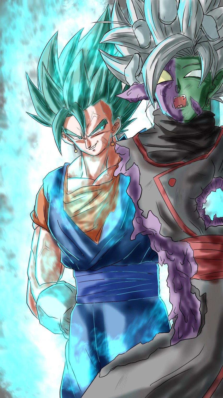 Vegito And Zamasu Wallpapers - Wallpaper Cave