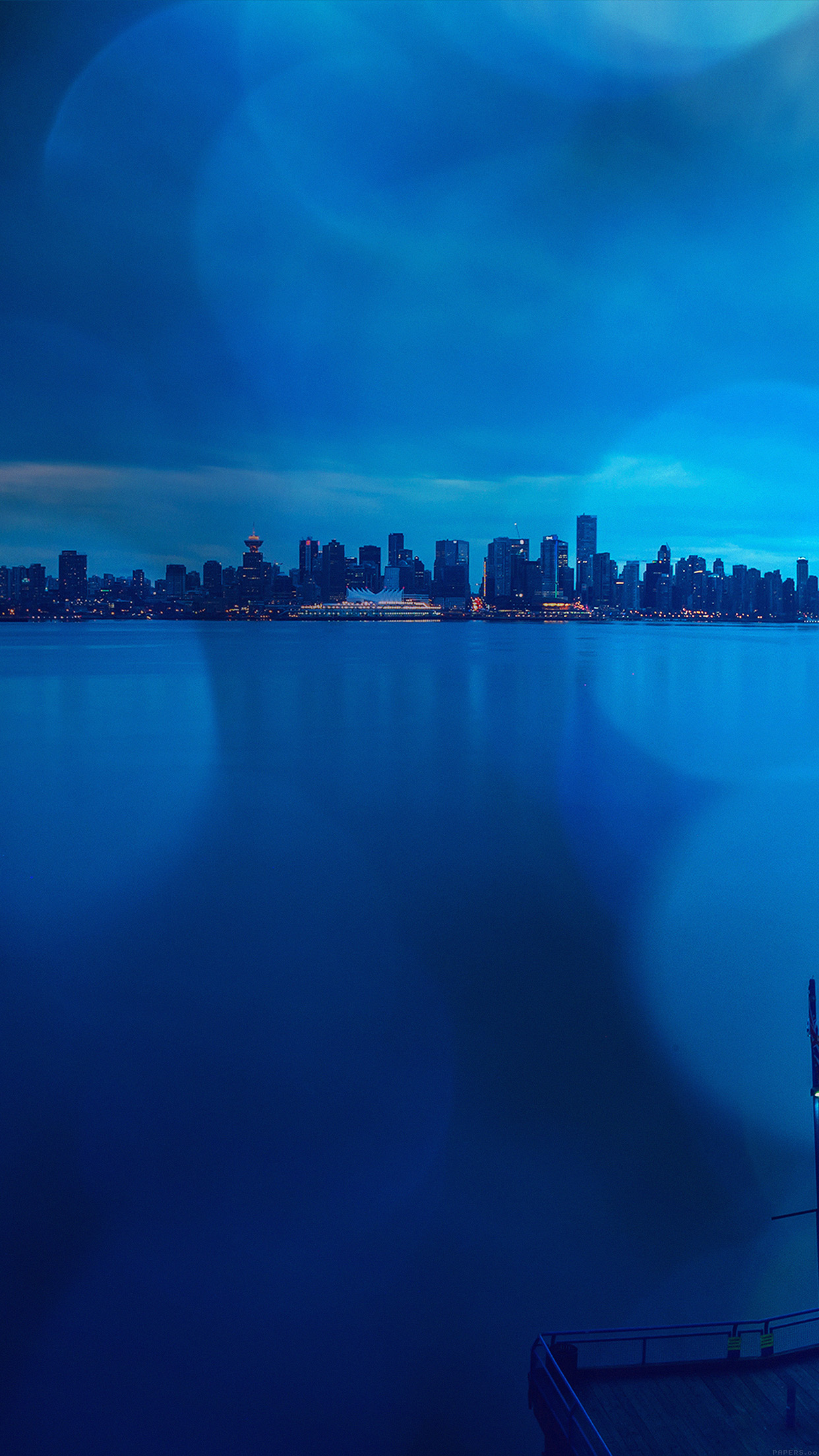 Dark Blue City Wallpapers - Wallpaper Cave