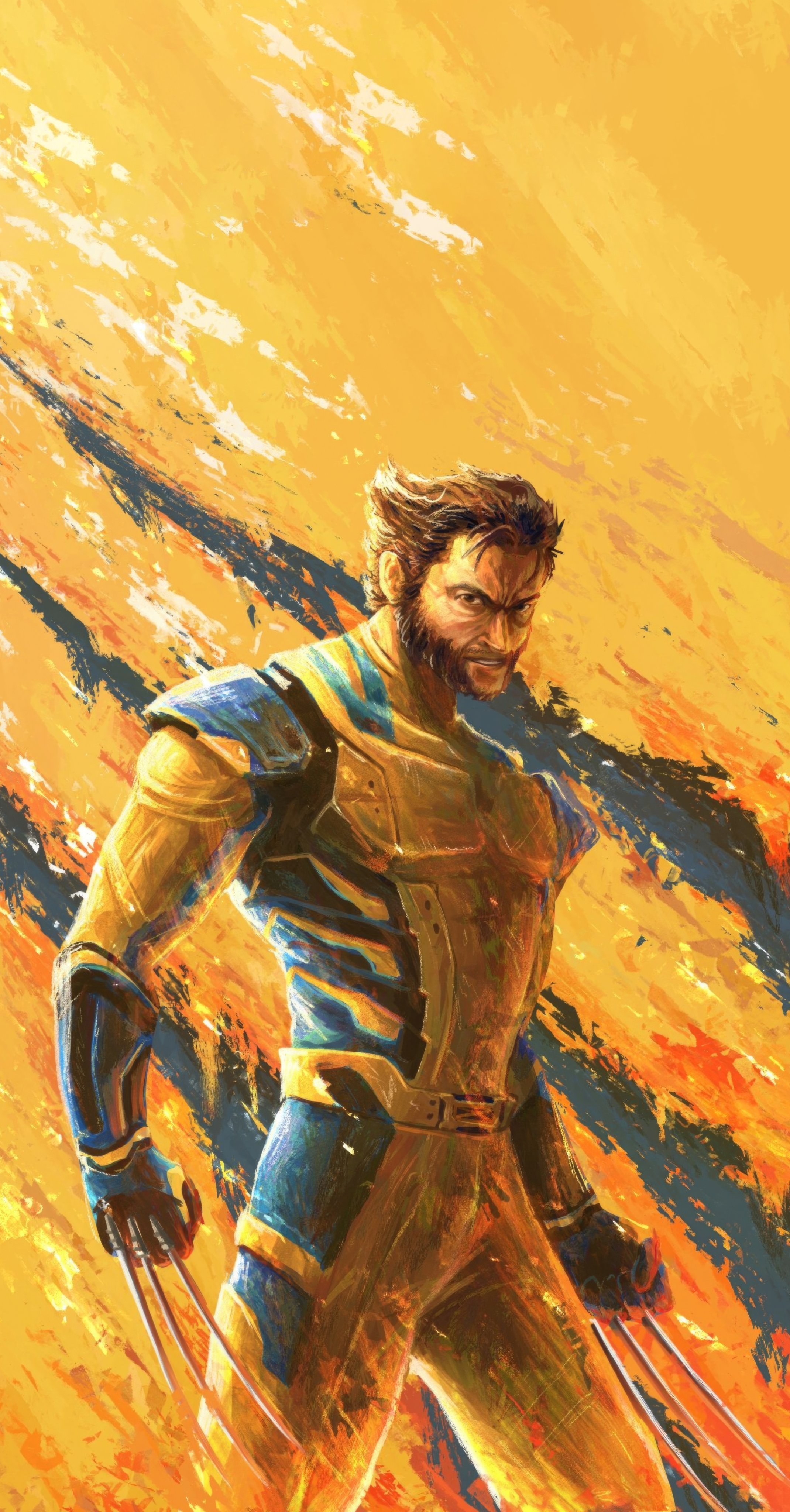 Wolverine Yellow And Blue Suit Wallpapers - Wallpaper Cave