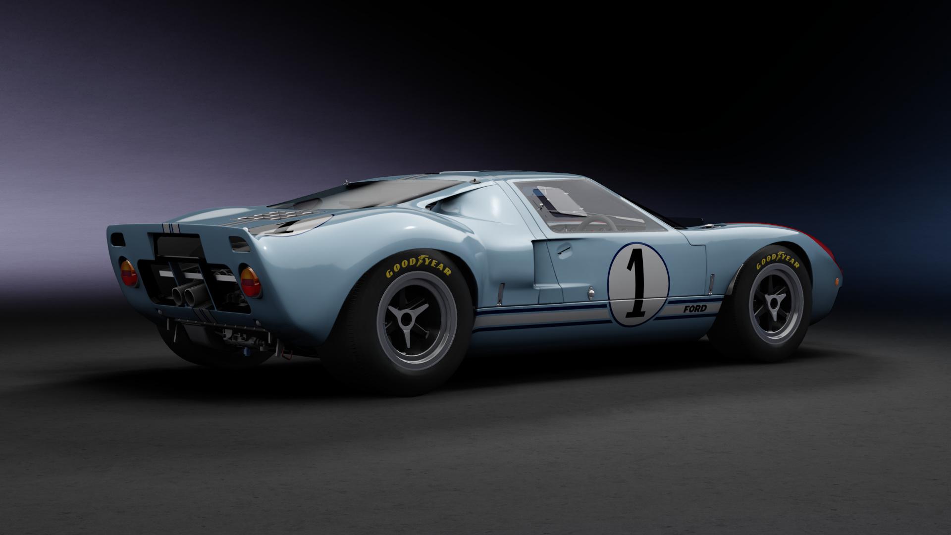 Sfondo Ford Gt40 Del 1966