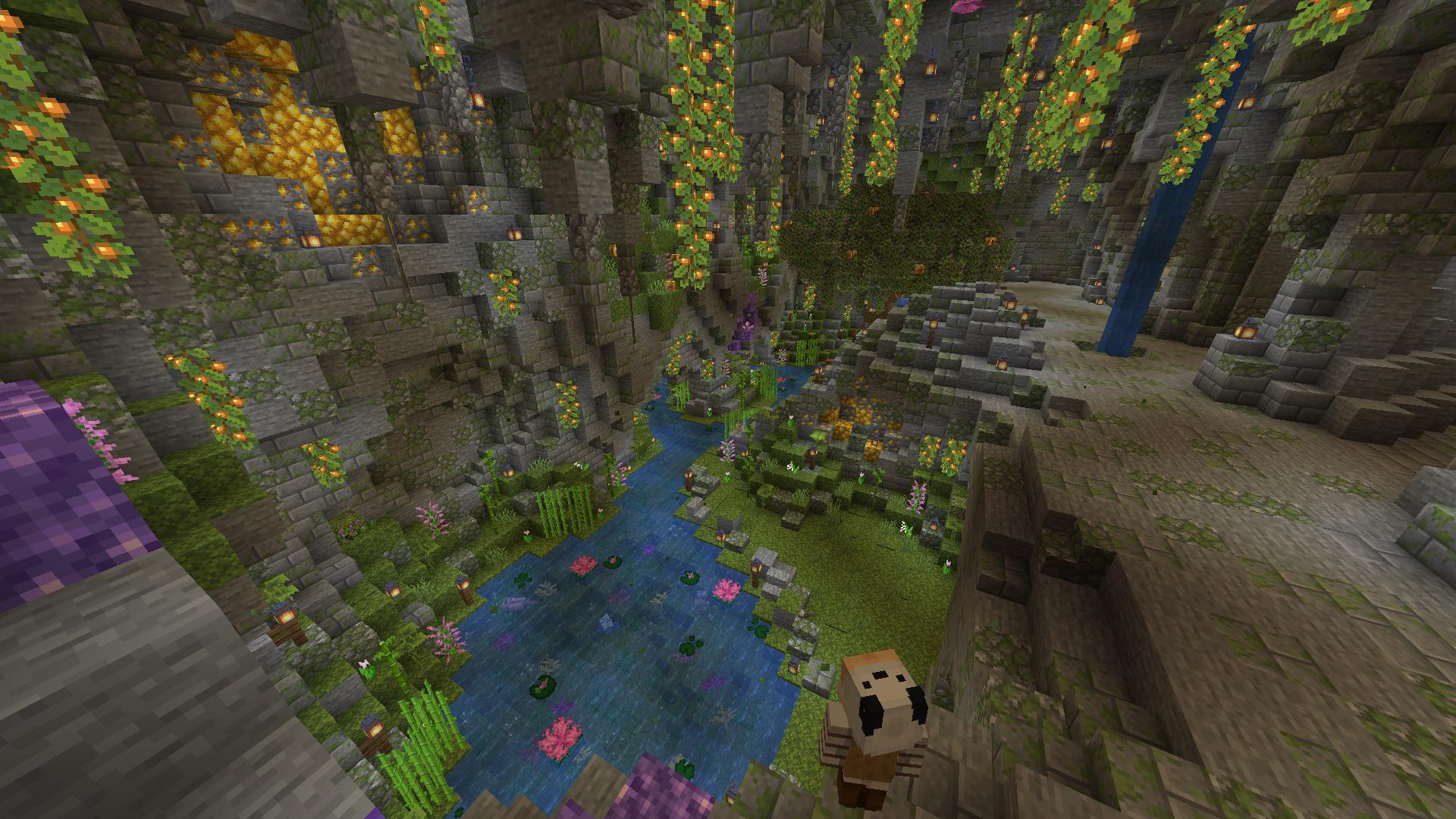 Minecraft Lush Cave Wallpapers - Wallpaper Cave