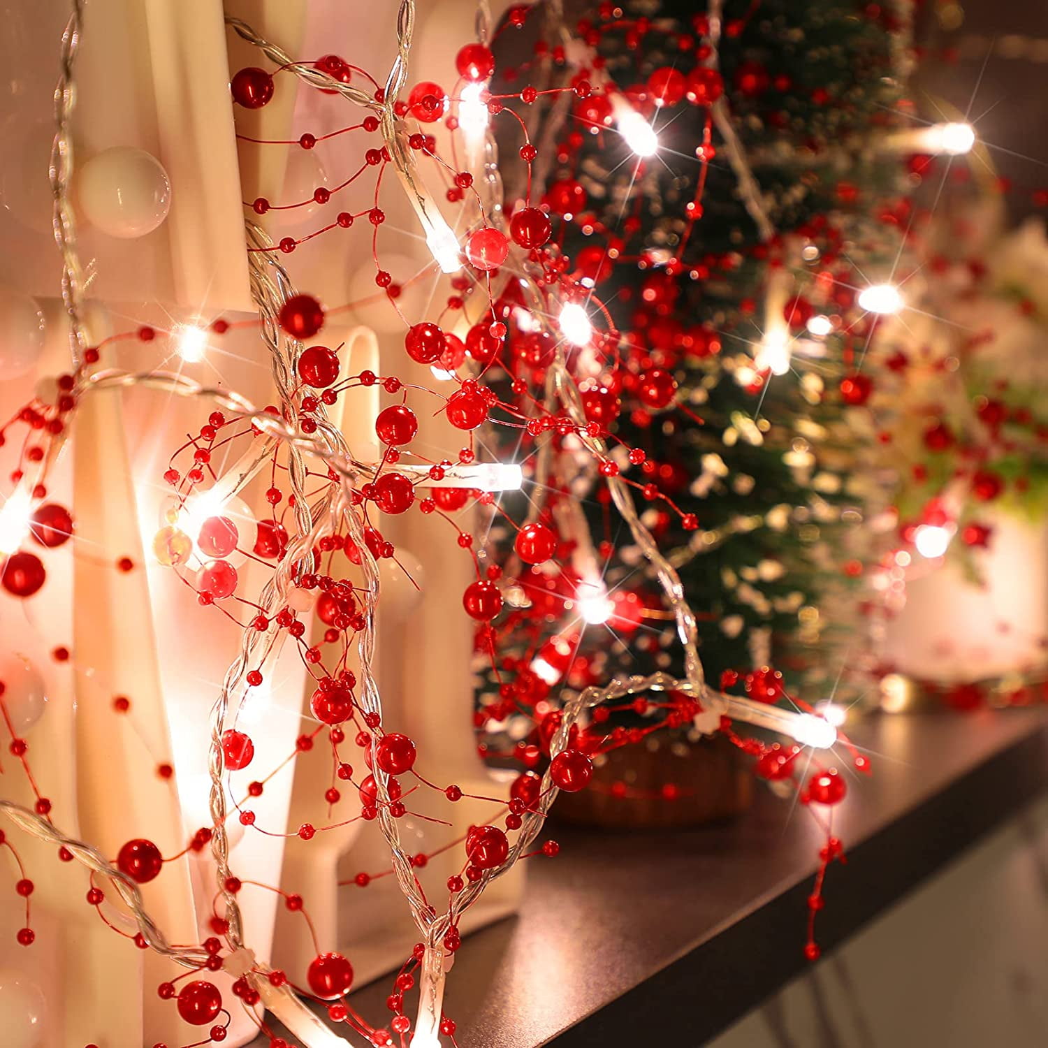 Red Christmas Lights Wallpapers - Wallpaper Cave