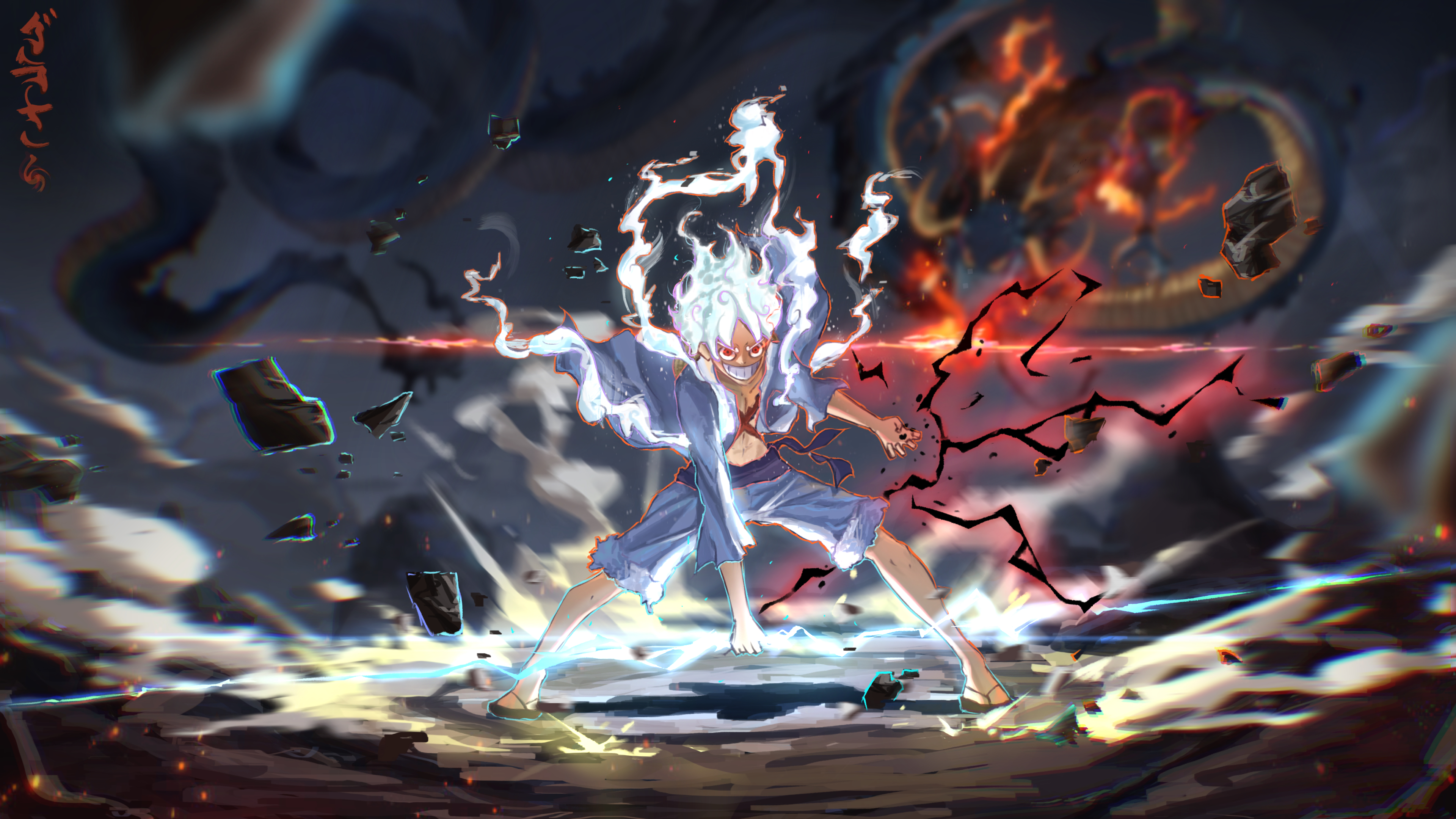 Luffy's Gear 5 Wallpapers - Wallpaper Cave