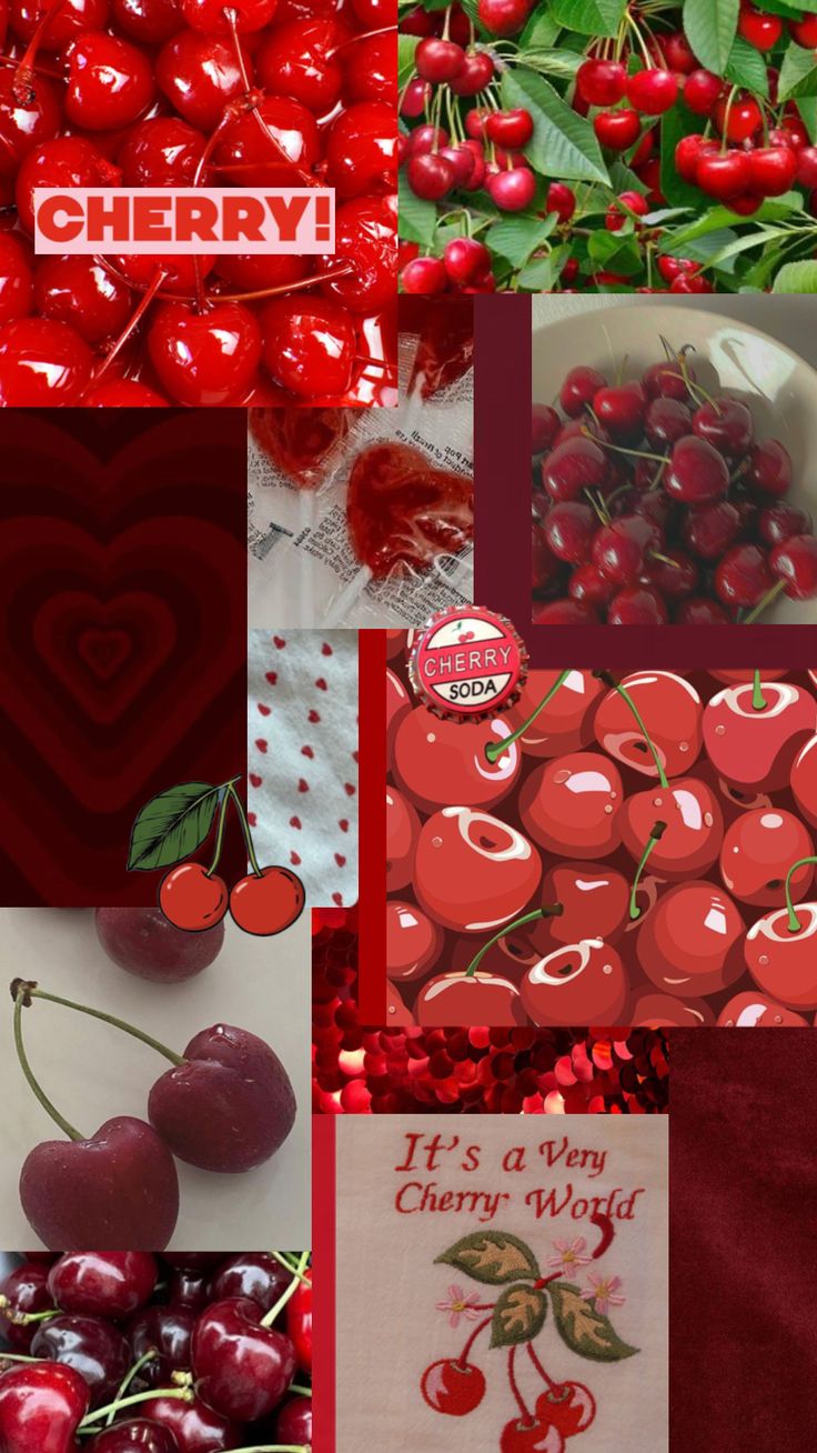 Cherry Collage Wallpapers - Wallpaper Cave