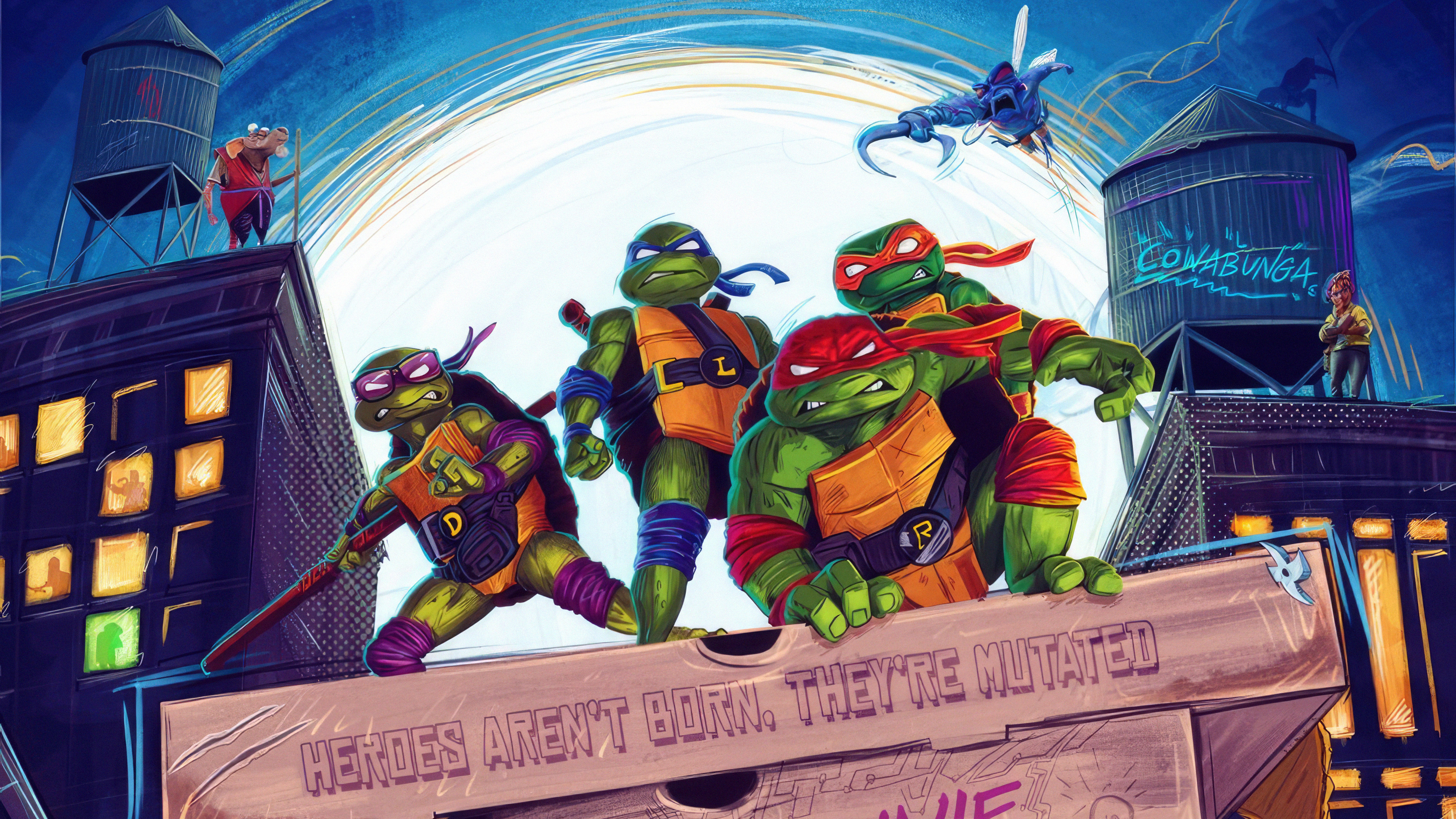 TMNT Desktop 4k Wallpapers - Wallpaper Cave