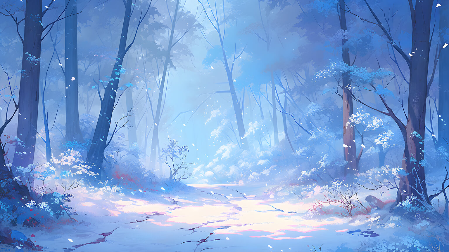Winter Forest PC Wallpapers - Wallpaper Cave