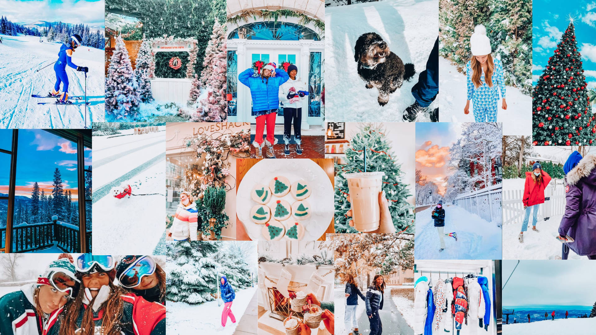 Preppy Santa Wallpapers - Wallpaper Cave