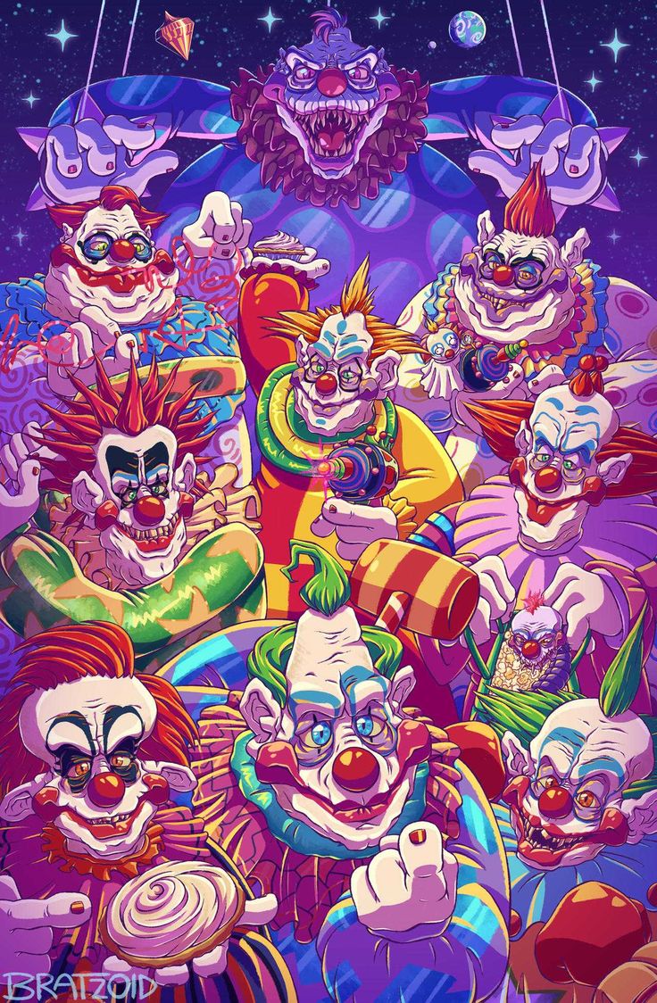Killer Klowns From Outer Space: The Game Wallpapers - Wallpaper Cave
