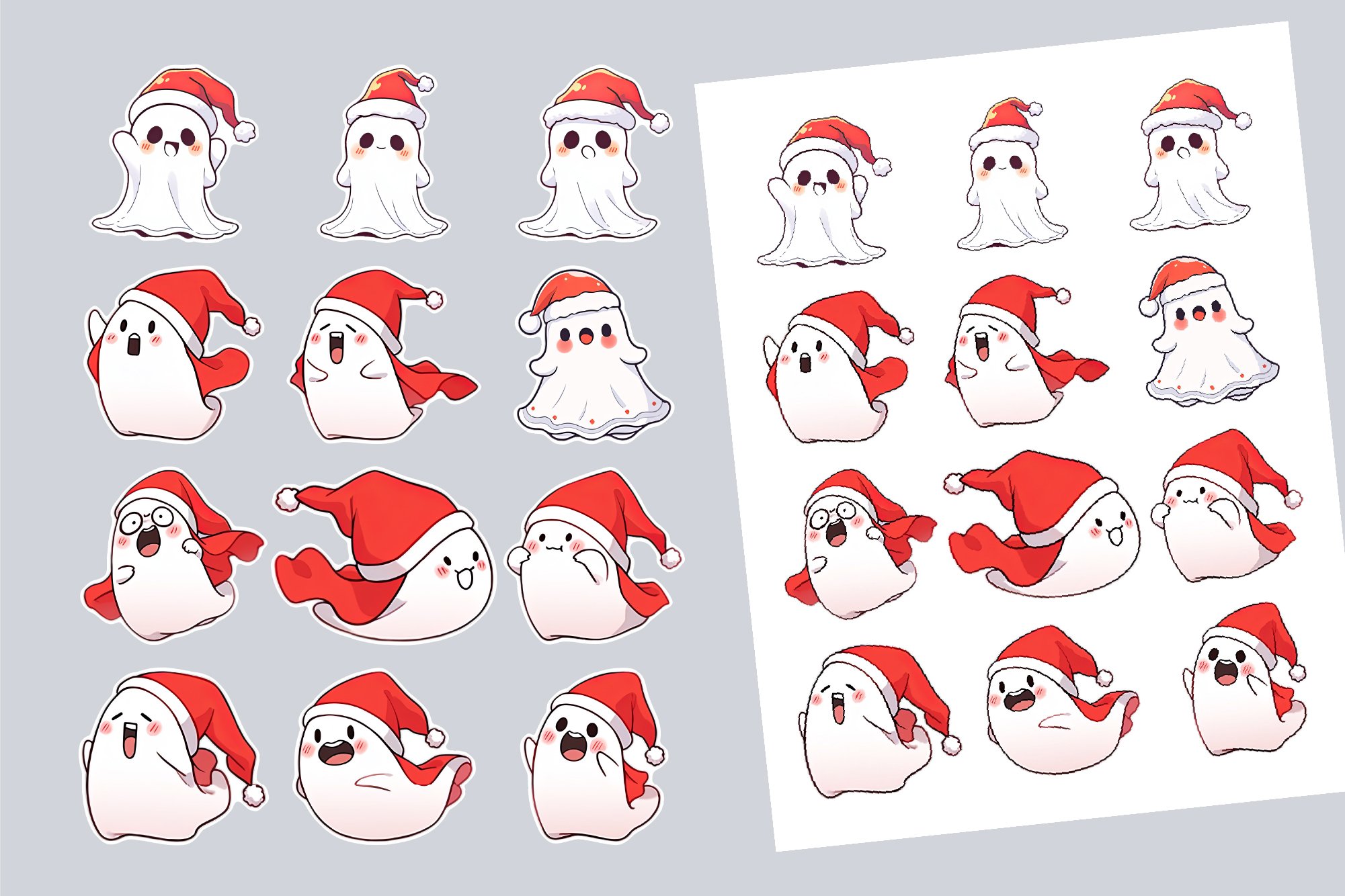 Ghost With Santa Hat Wallpapers - Wallpaper Cave