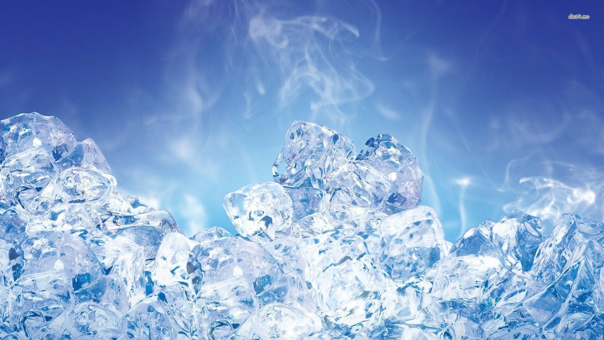 Icey Bleu Wallpaper