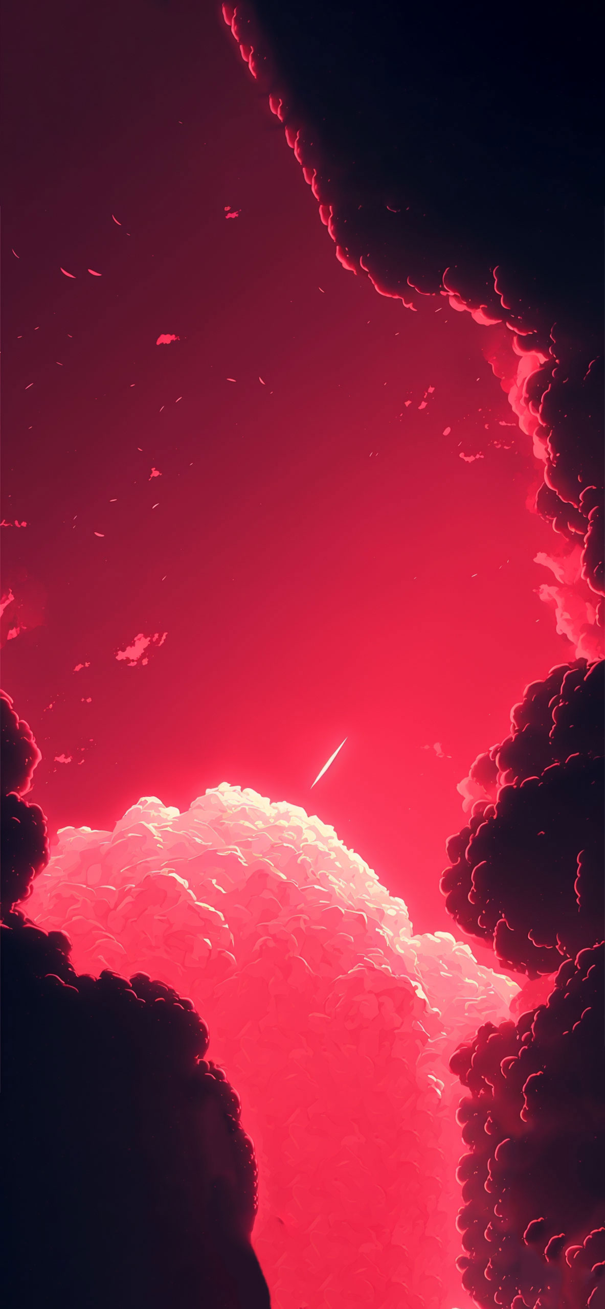 Aesthetic red wallpaper store