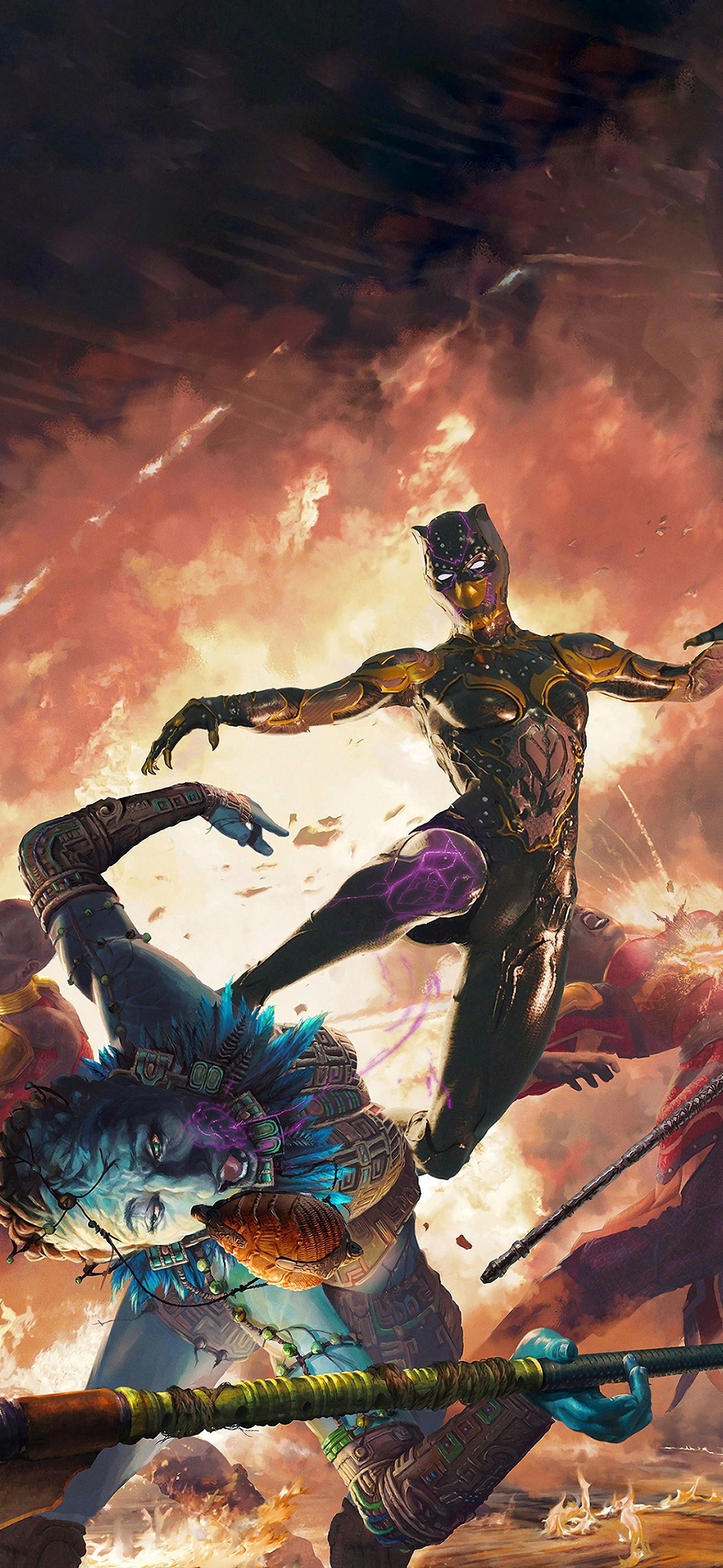 Wakanda Phone Wallpapers - Wallpaper Cave