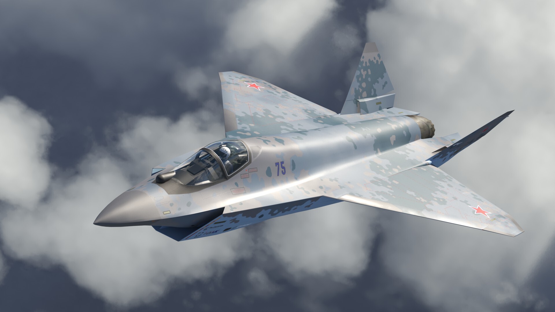 Sukhoi Su-75 Checkmate Wallpapers - Wallpaper Cave