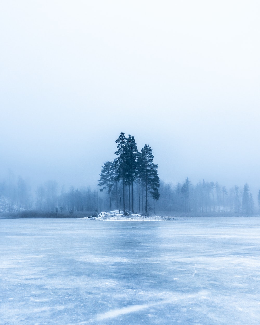 Blue Winter Lake Wallpapers - Wallpaper Cave