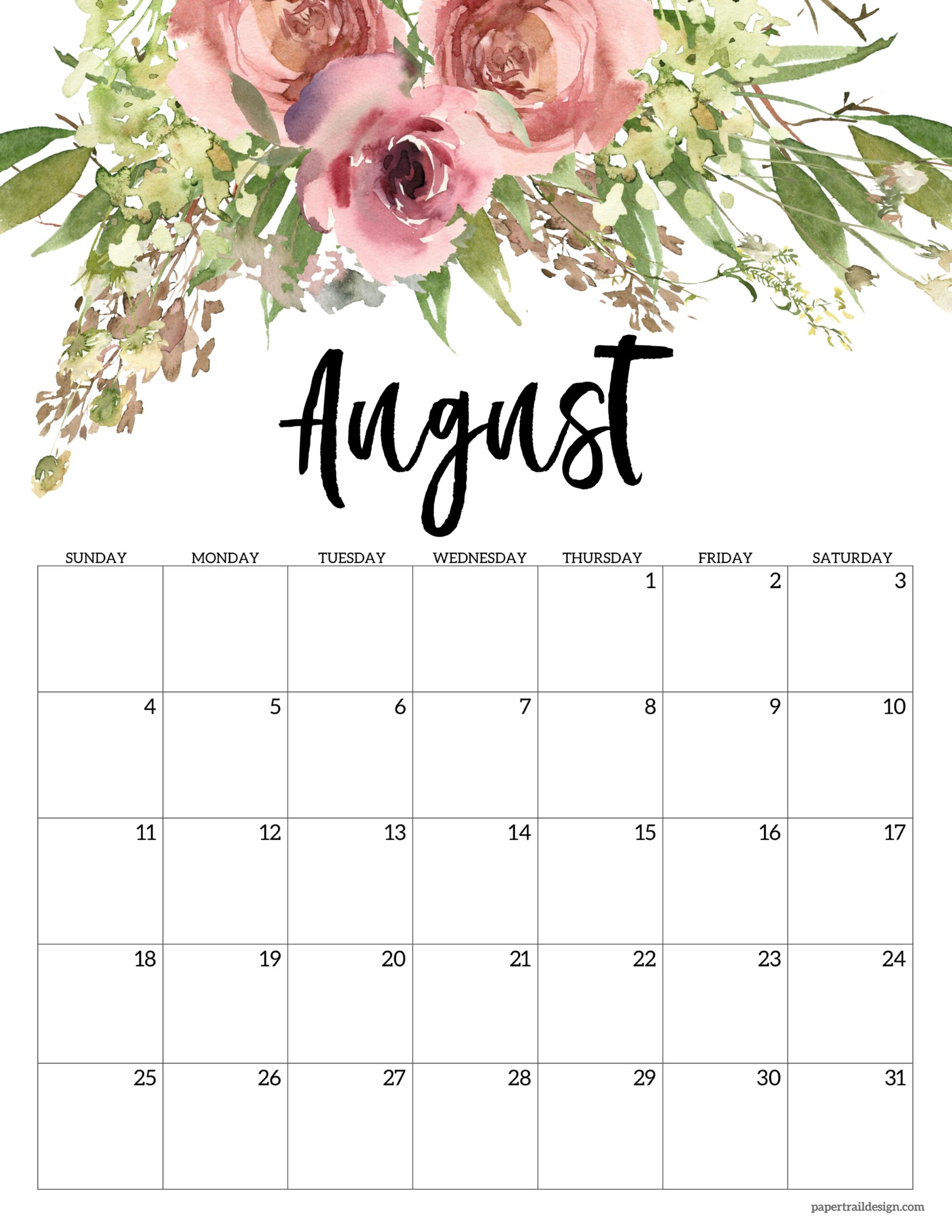 August 2024 Calendar Wallpapers - Wallpaper Cave