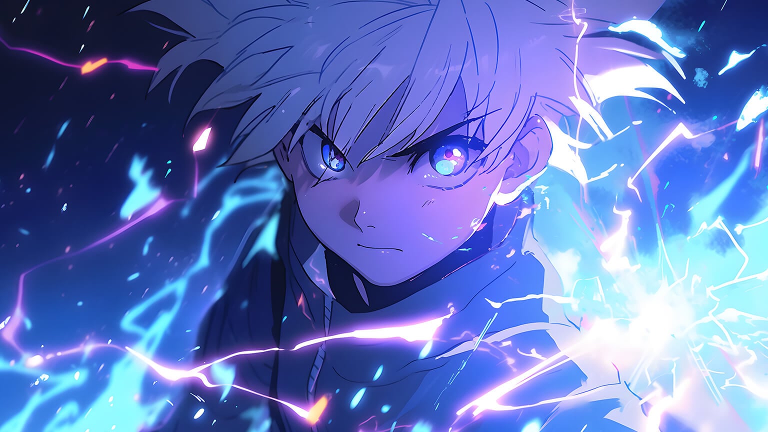 Manga Desktop Killua Wallpapers - Wallpaper Cave