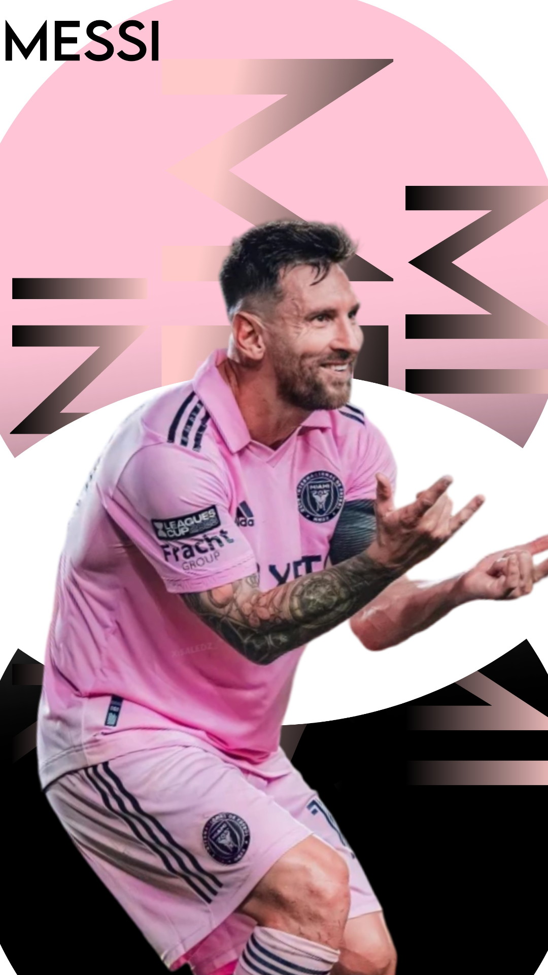 Messi Inter Miami iPhone Wallpapers - Wallpaper Cave