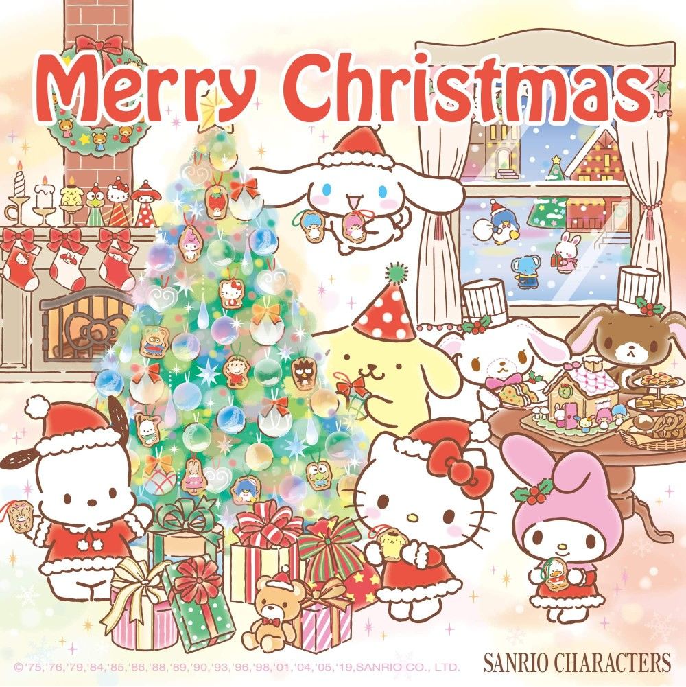 Hello Kitty Christmas Tree Wallpapers - Wallpaper Cave